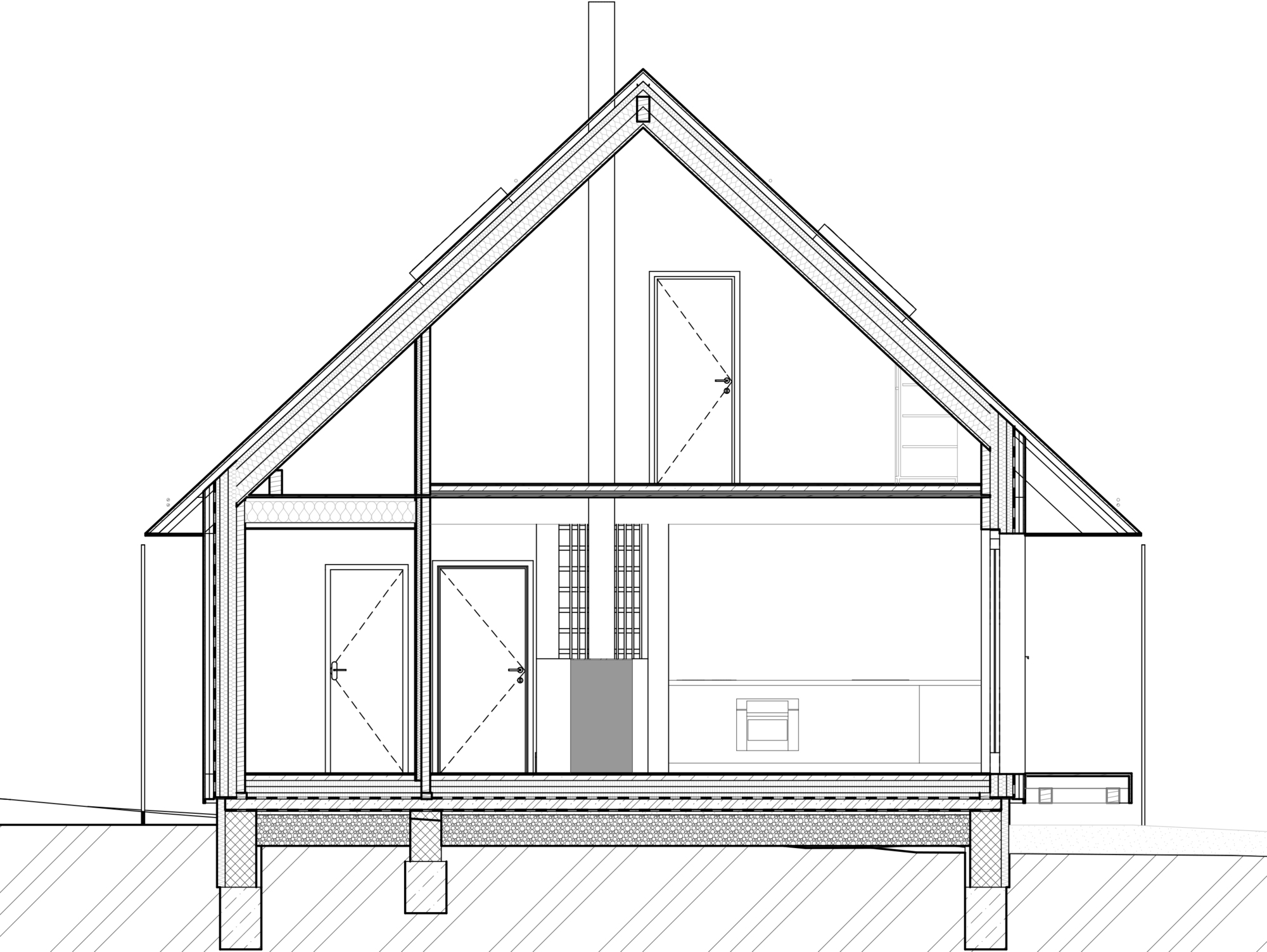 Gallery of Lipno Lakeside Cabin / Les Archinautes - 31