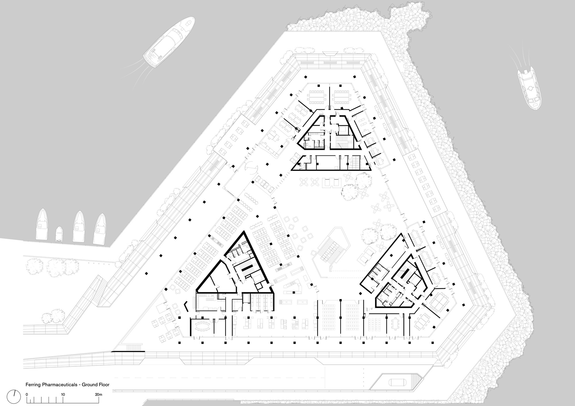 Galeria de Instalações Ferring Pharmaceuticals / Foster + Partners - 23