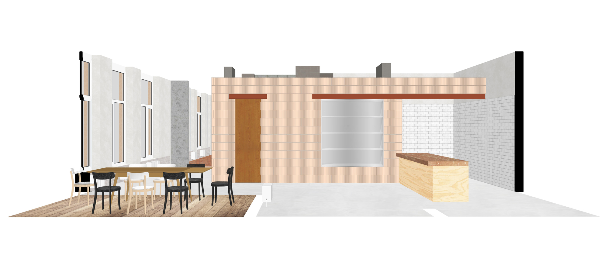 Galeria de Café 128 Comfort Town / berezen studio - 24