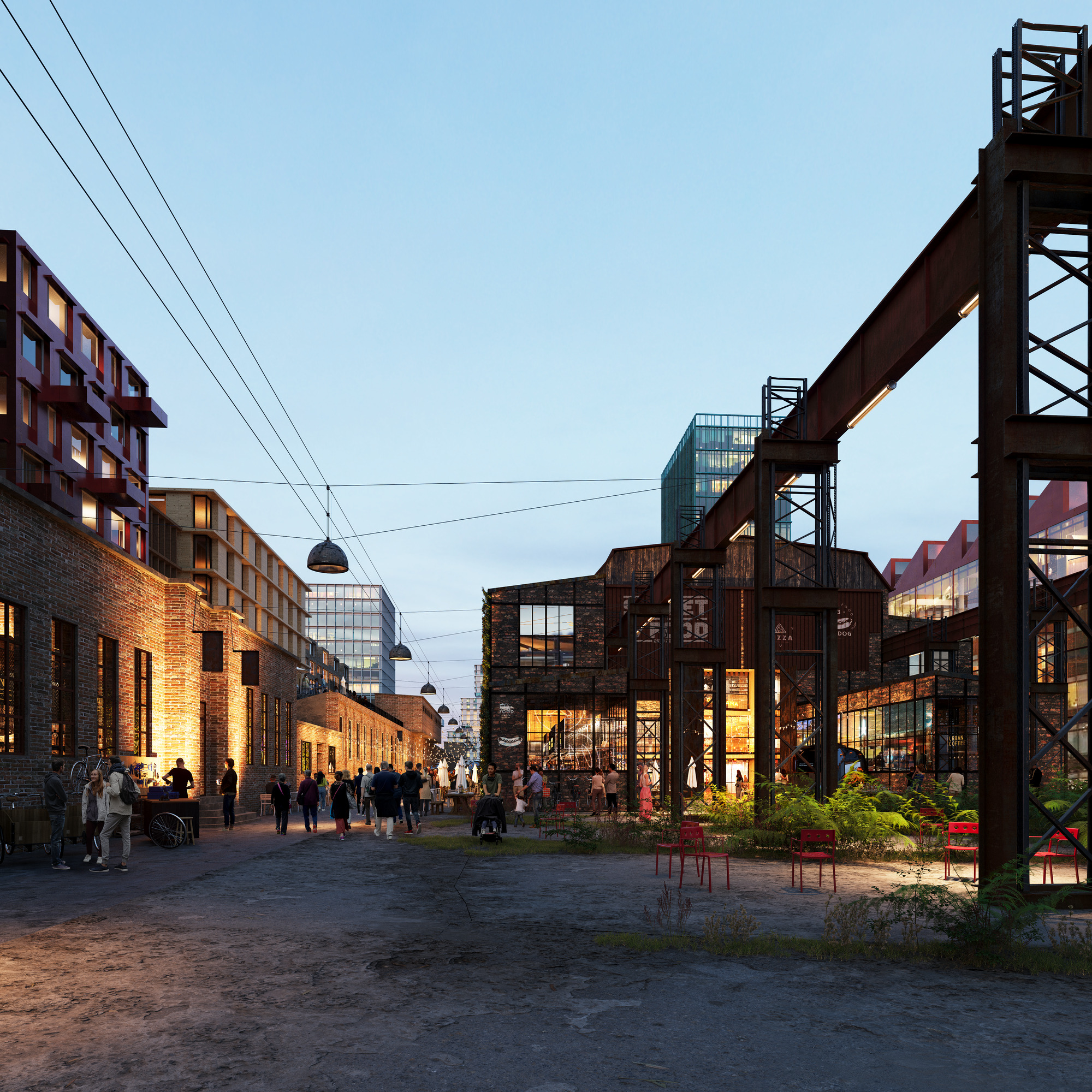 Gallery of Urban Agency and COBE Design Master Plan for Esch-Sur ...