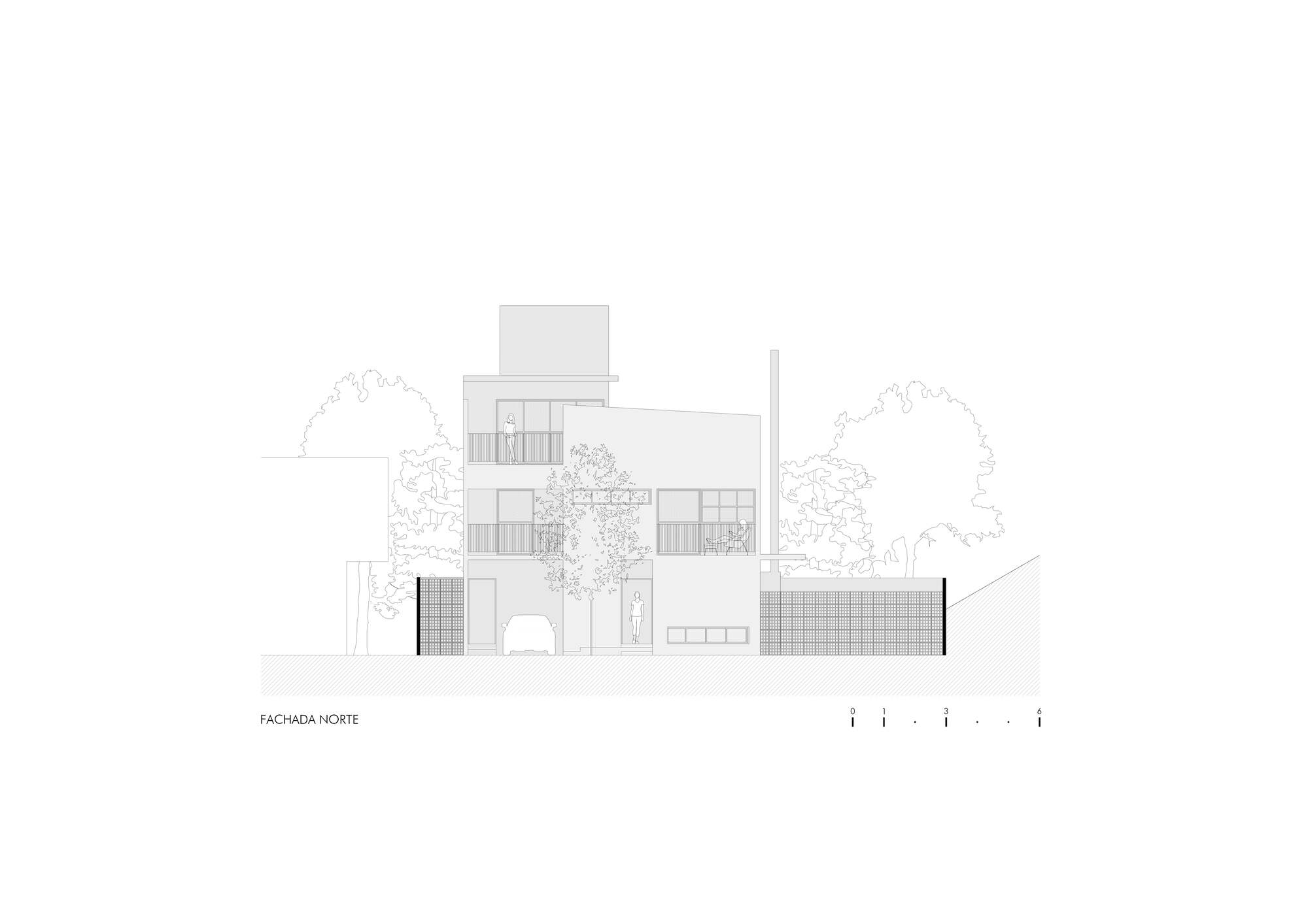 Galeria de Casa (ao lado) do Bosque / Figueroa Arq + Urb - 24
