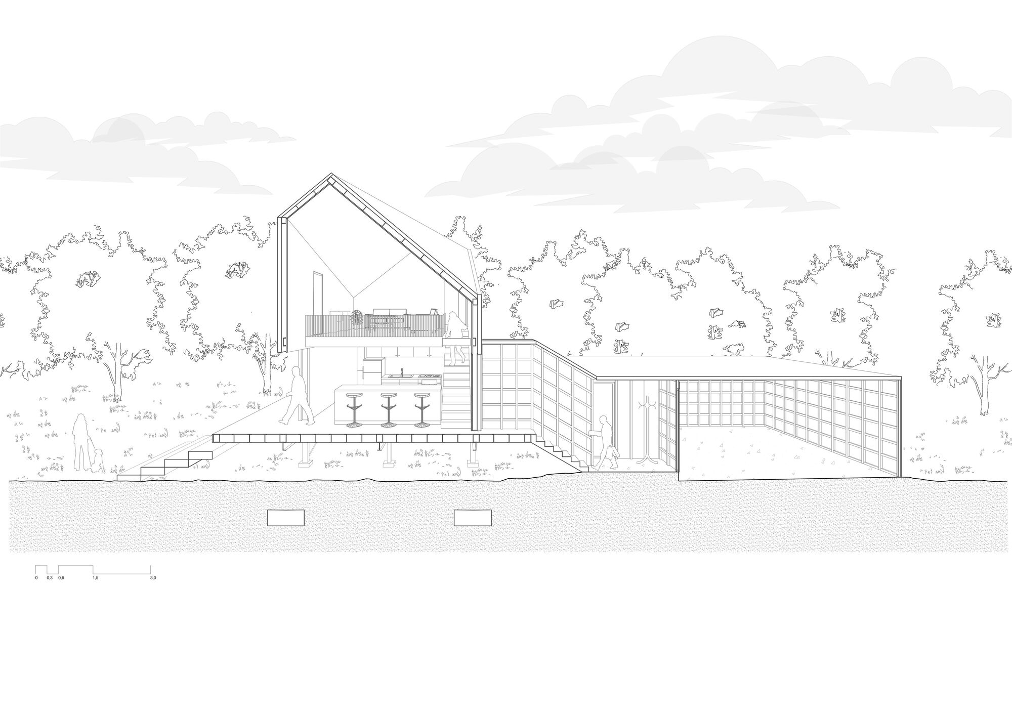 Gallery of Ridge House / Estudio Diagonal - 15