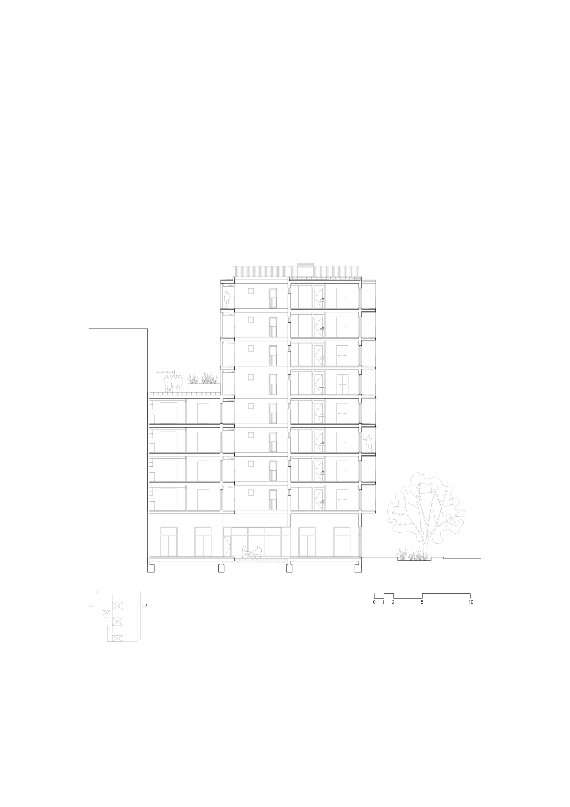 Gallery of La Chalmeta 32 Cooperative Housing Units / Pau Vidal + Vivas ...