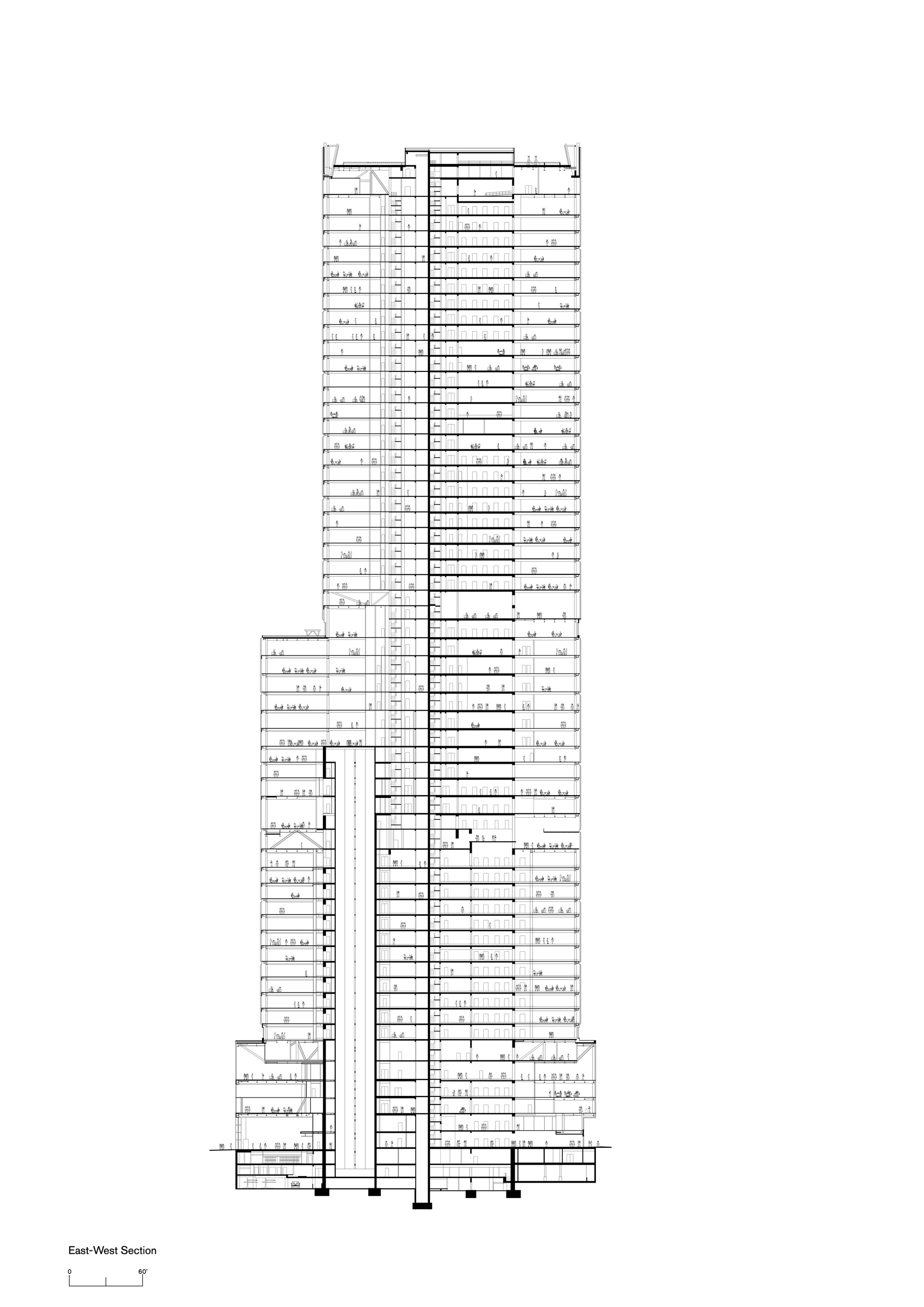画廊 纽约哈德逊广场再添一员，哈德逊广场50号/ Foster + Partners - 13