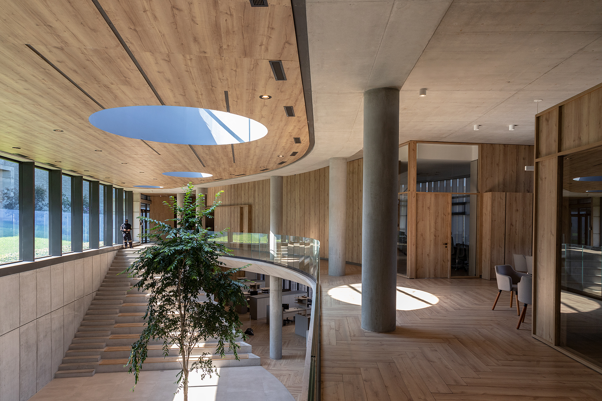 Gallery of Novopan Offices / Diez + Muller Arquitectos - 3