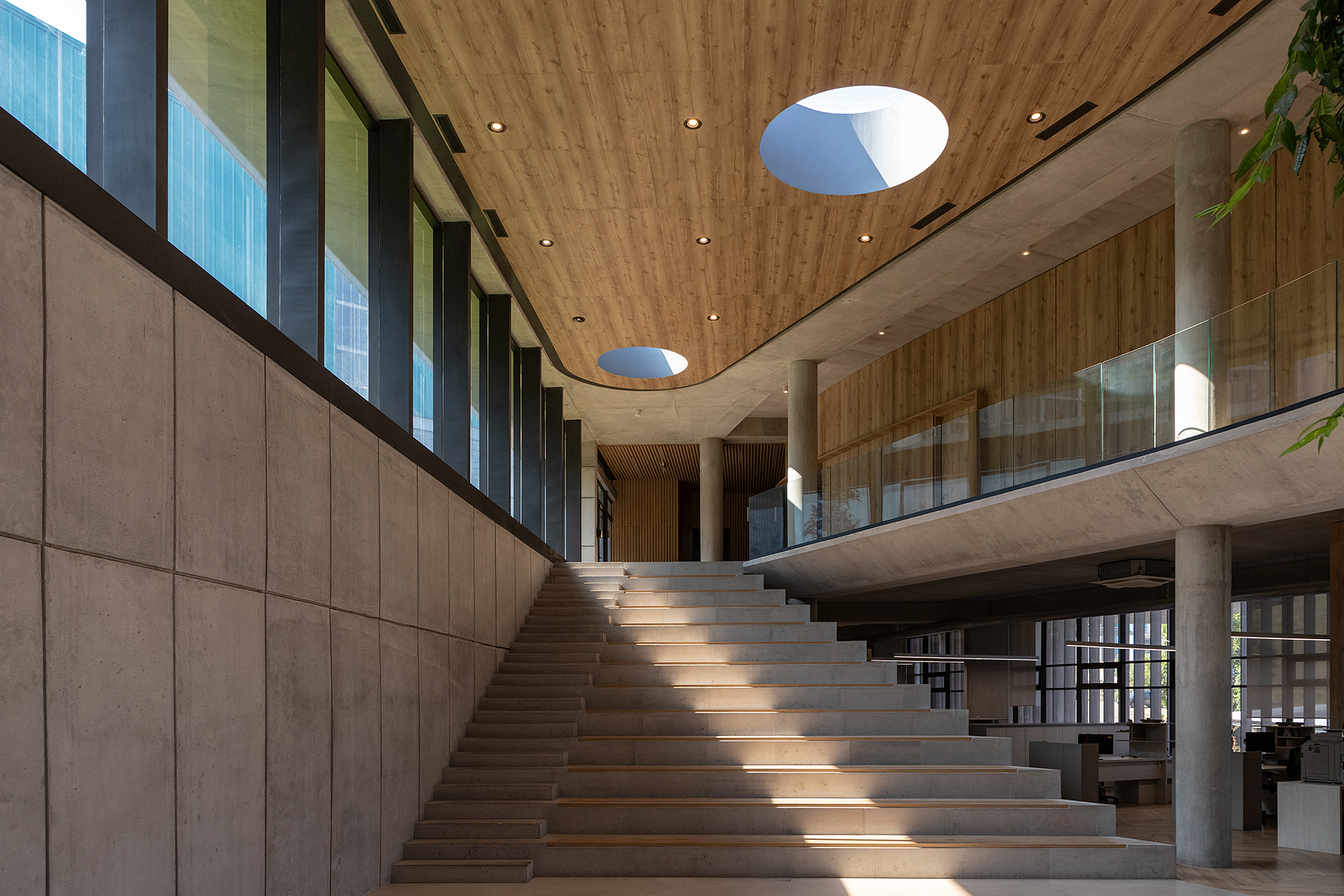 Gallery of Novopan Offices / Diez + Muller Arquitectos - 23