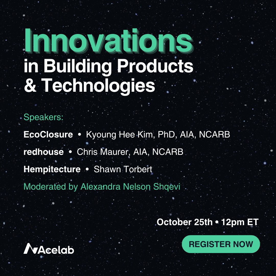 Innovations in Building Products & Technologies | ArchDaily