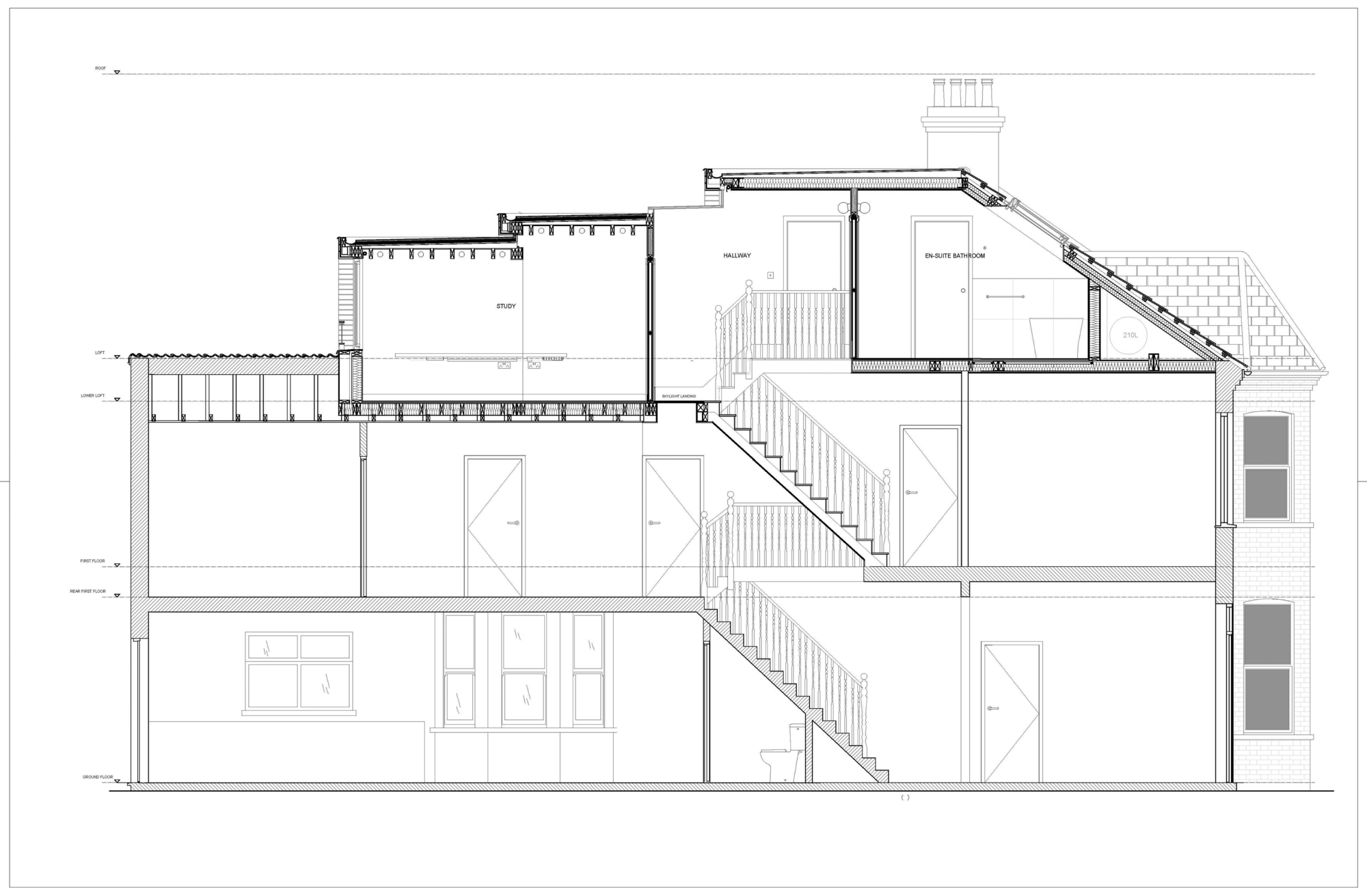 Gallery of Stepped Loft / andre kong studio - 17