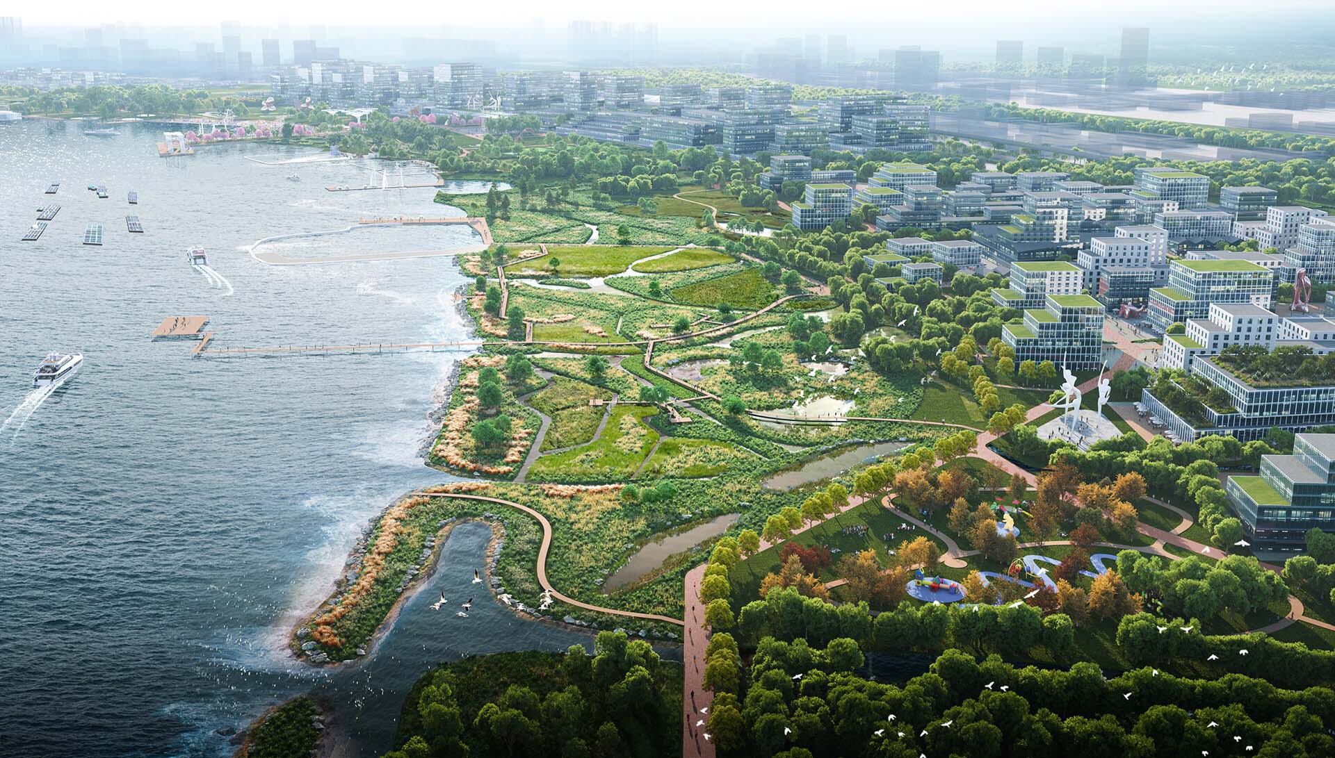 Gallery of KCAP Wins Competition to Develop the Yantai Seafront in Northeast China - 8