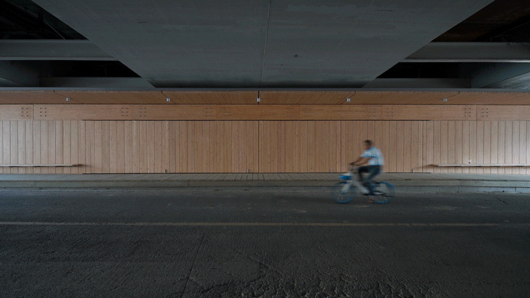 画廊 苏州河武宁路桥下驿站 / 致正建筑工作室 - 17