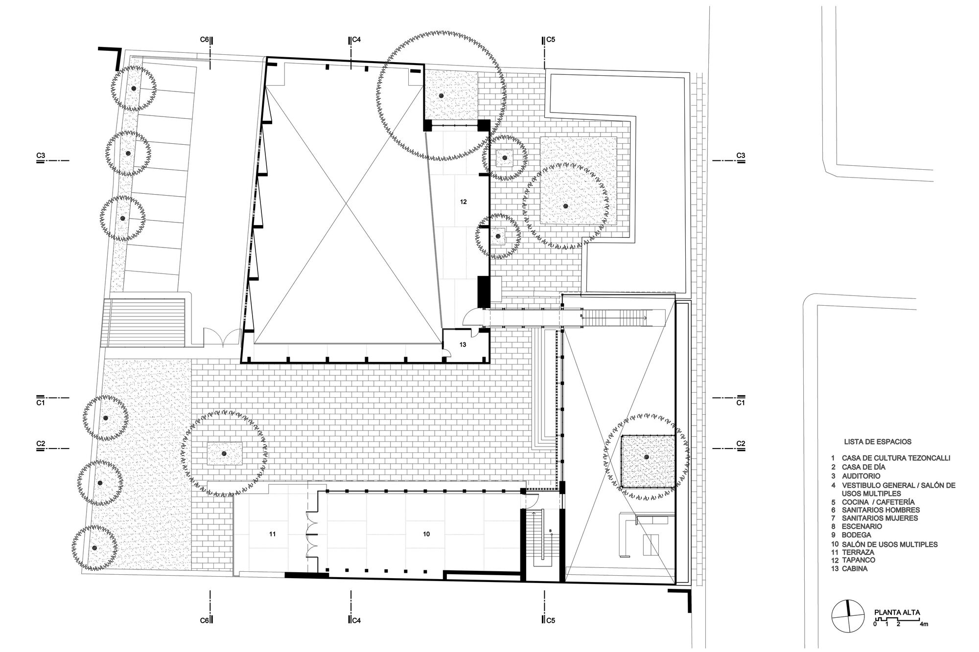 Gallery of Huexotla Day House and Auditorium / ColectivoMX - 17