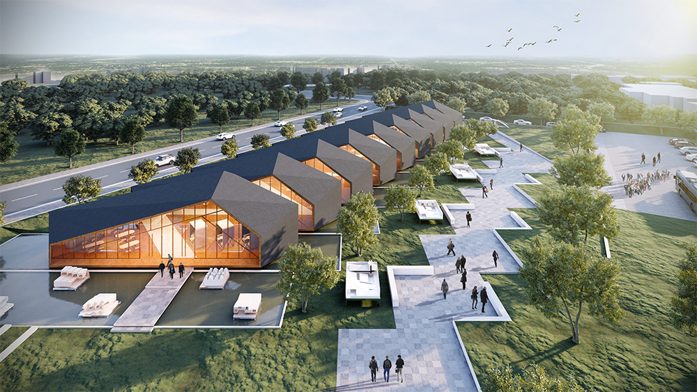 Gallery of A Cultural Incubator in Indonesia and a Spiraling Gallery in ...