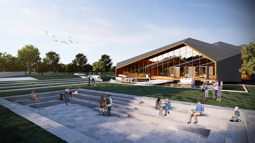 Gallery of A Cultural Incubator in Indonesia and a Spiraling Gallery in ...