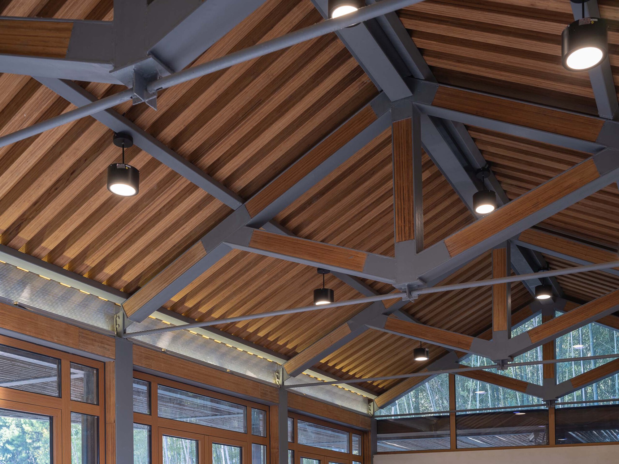 Gallery of The Tourist Service Station of Tangshan Ape Man Cave / AESEU ...