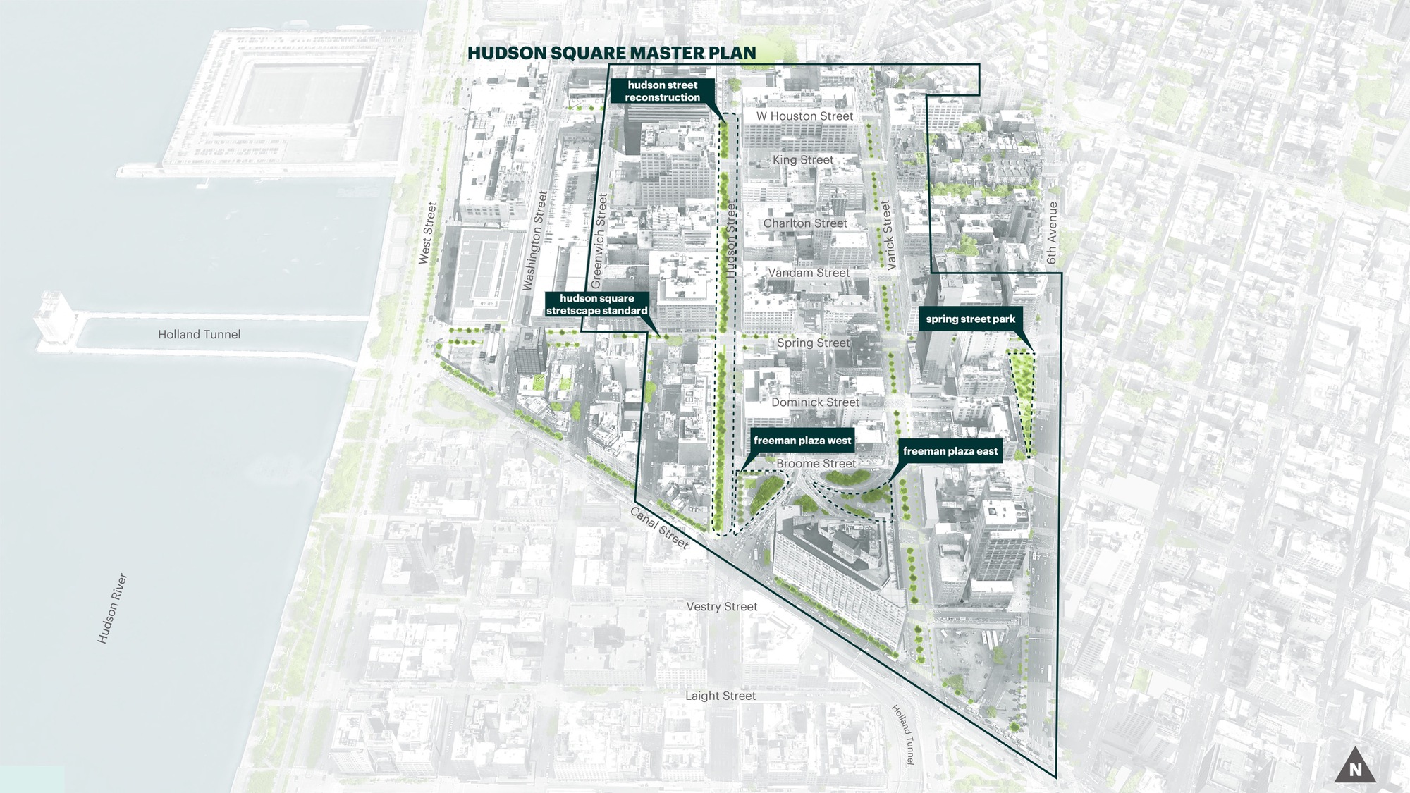 Gallery of Hudson Square Streetscape Master Plan / MNLA - 20