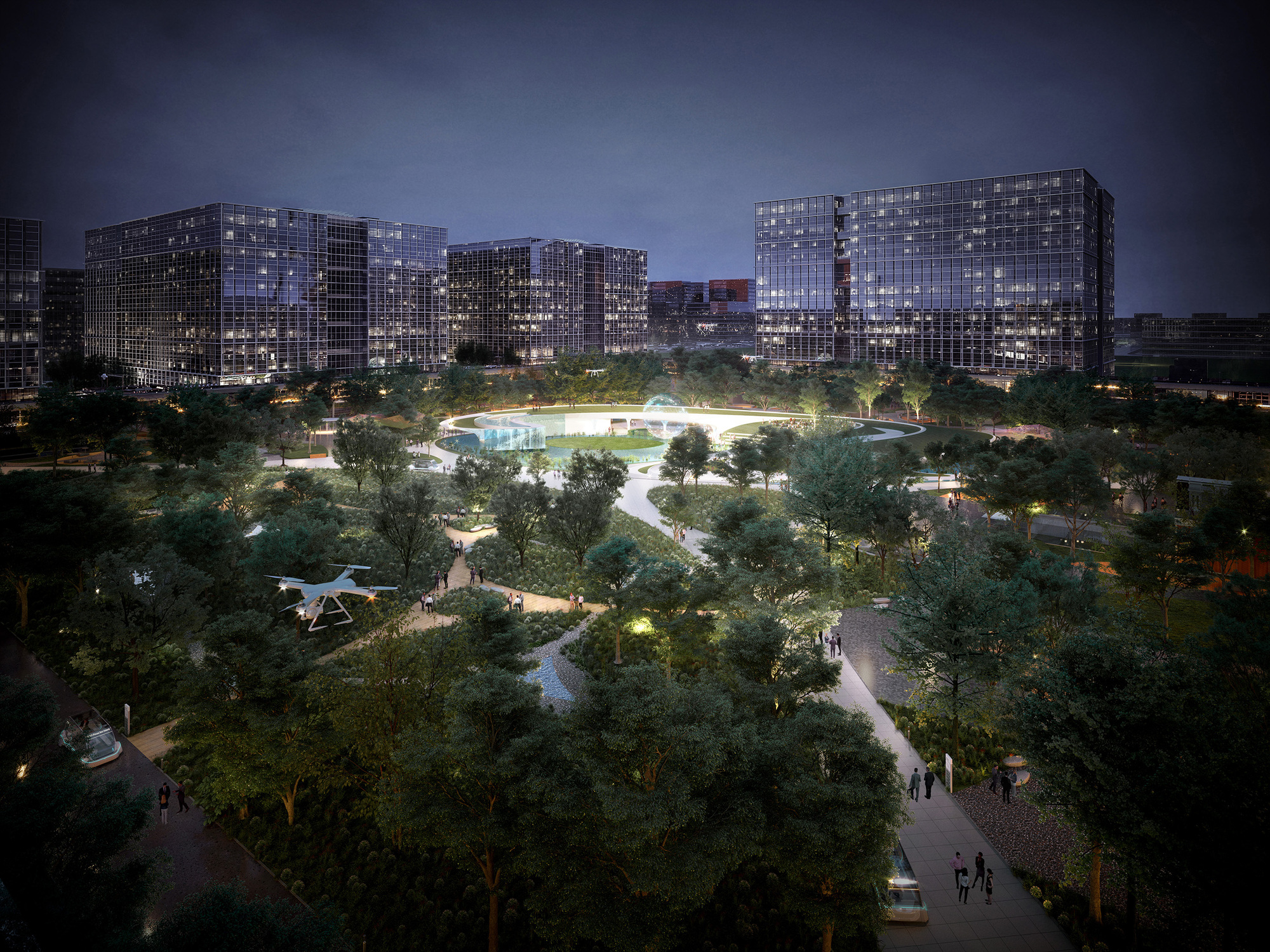 Gallery of ASPECT Studios Wins Competition to Design Alibaba’s Xixi ...