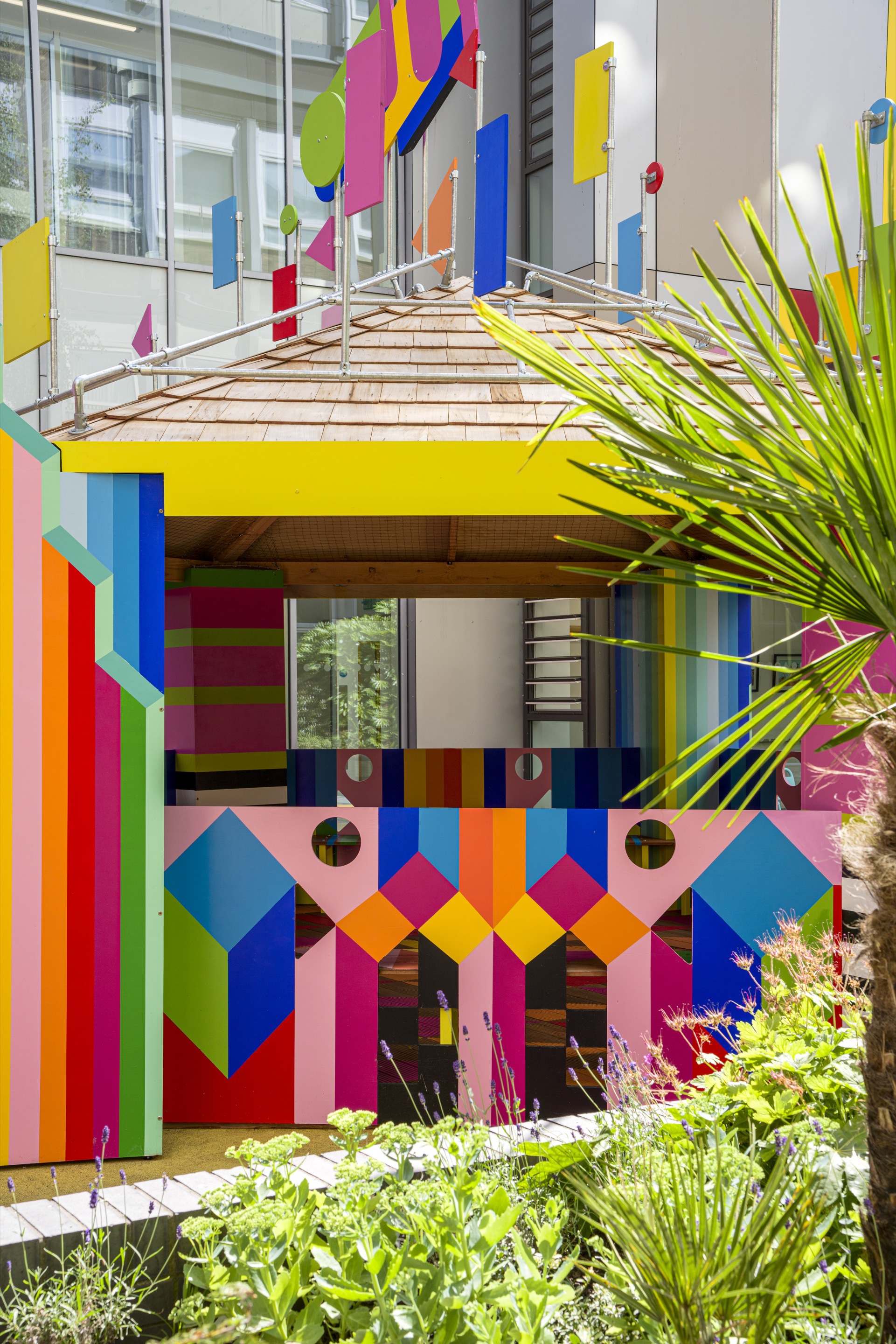 Gallery of Joy Garden Courtyard / Morag Myerscough - 9