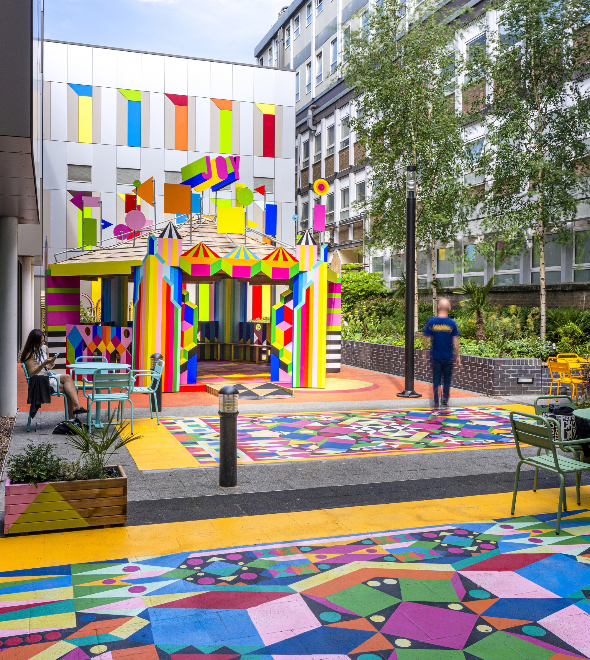 Gallery of Joy Garden Courtyard / Morag Myerscough - 8