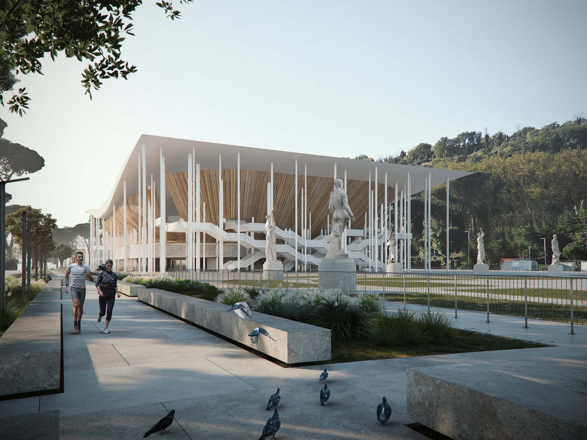 画廊 8个地区的体育建筑回应 - 7