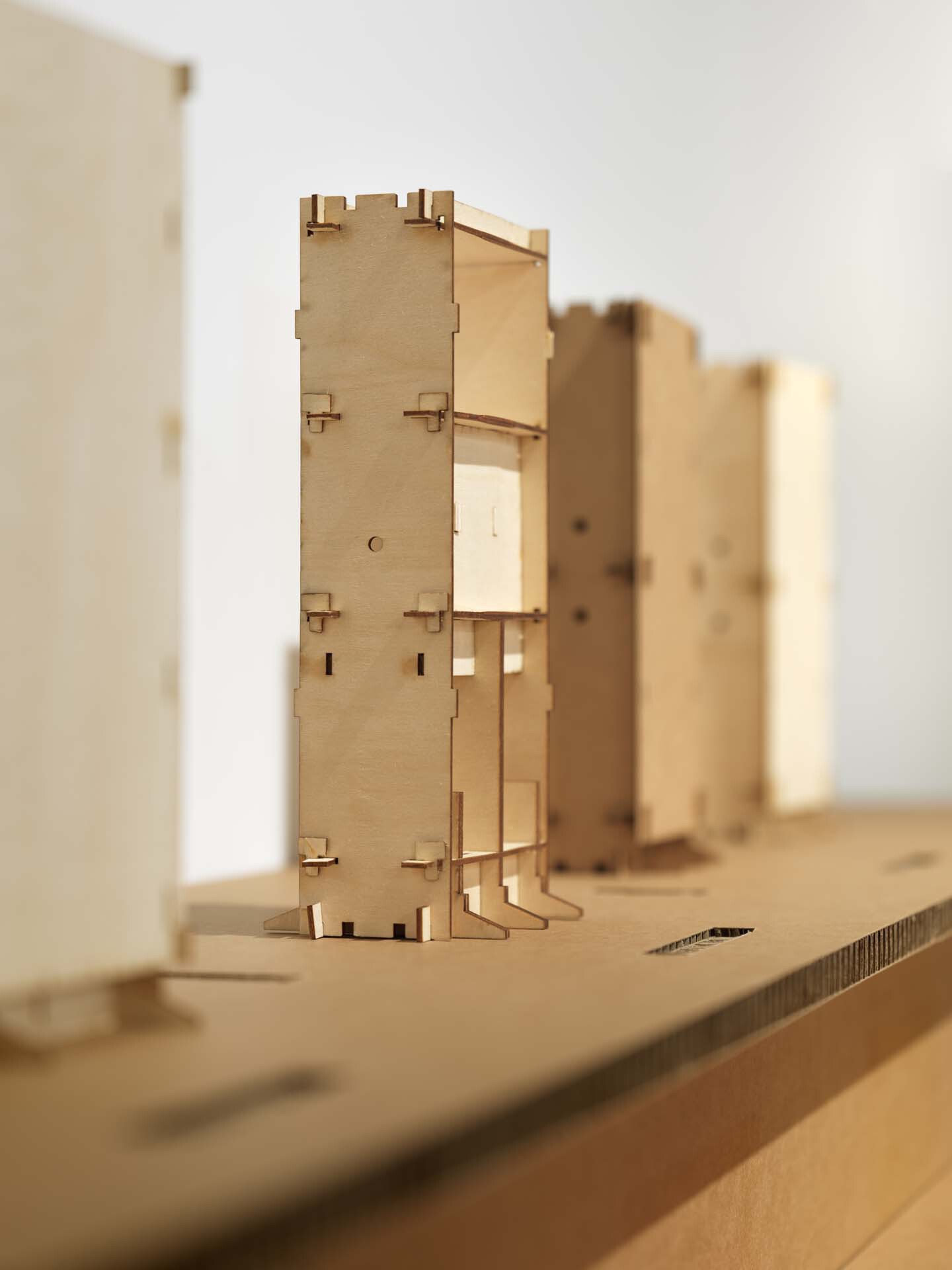 Gallery of Exhibition Space Formed by Corrugated Cardboards / LUO ...