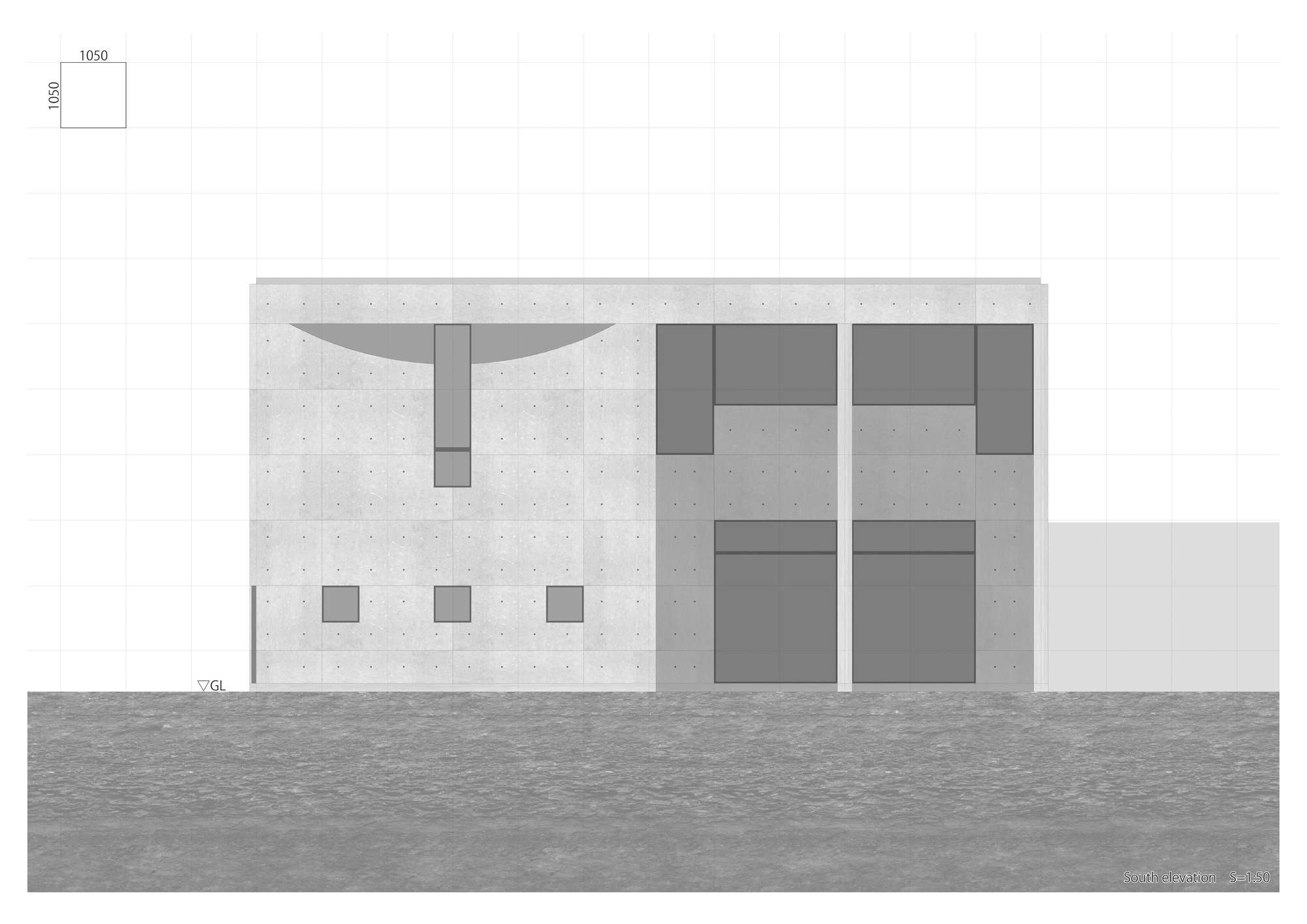 画廊 裸露混凝土结构，Nimbus 咖啡厅与生活商店 ／ LoHA＋福井工业大学 - 19