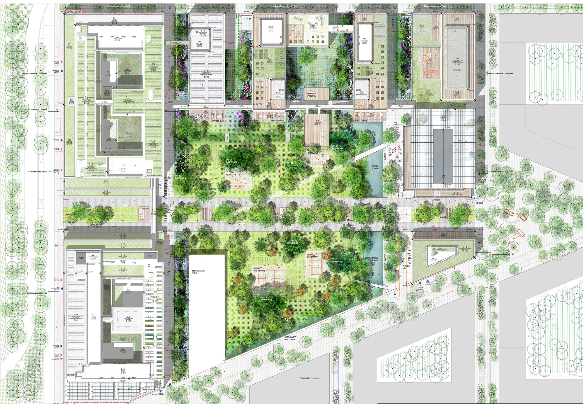 Gallery of Agro Paris Tech Campus / Marc Mimram - 29