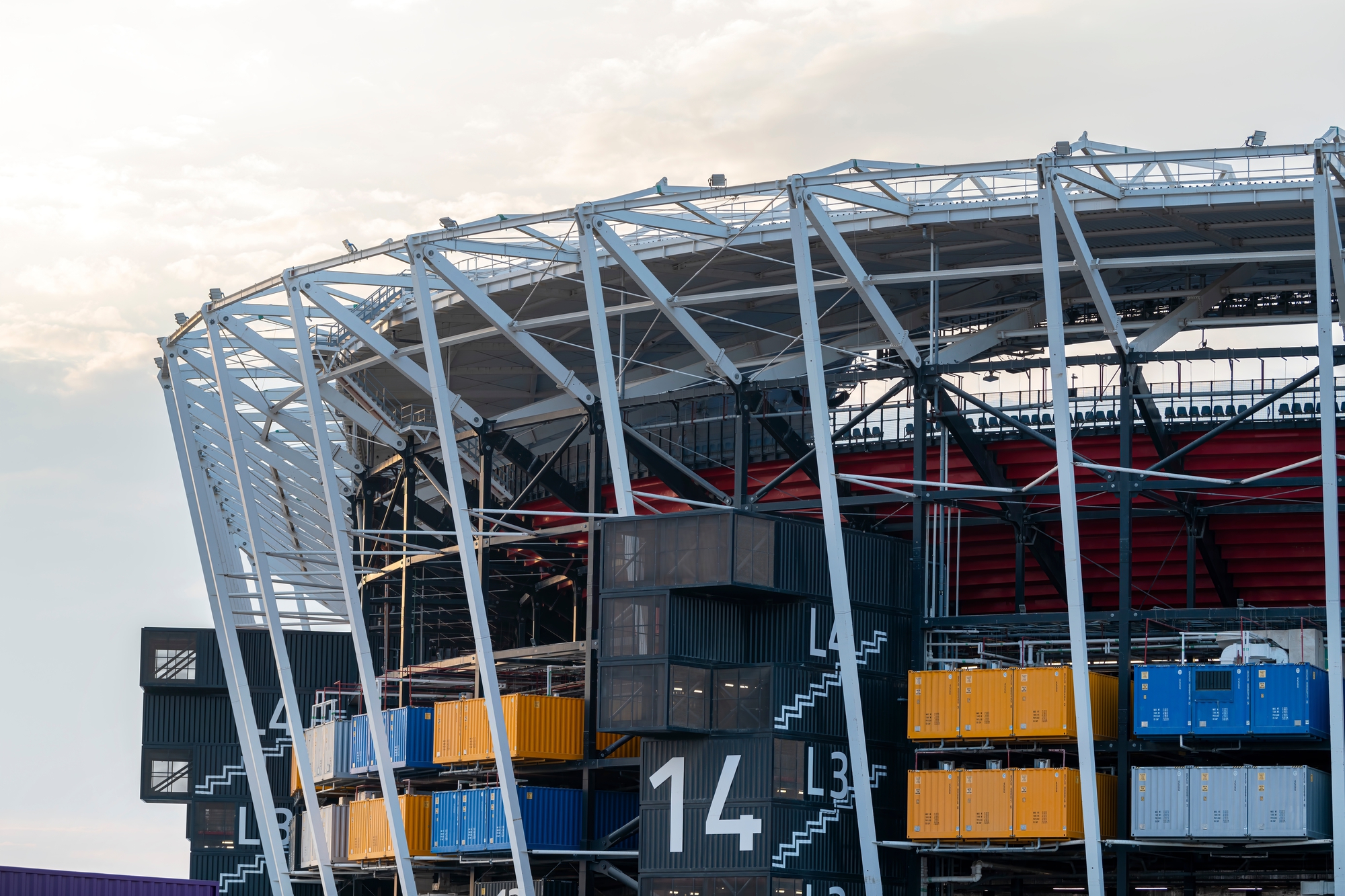 Gallery of Workers Begin Dismantling Qatar’s Stadium 974, the First ...