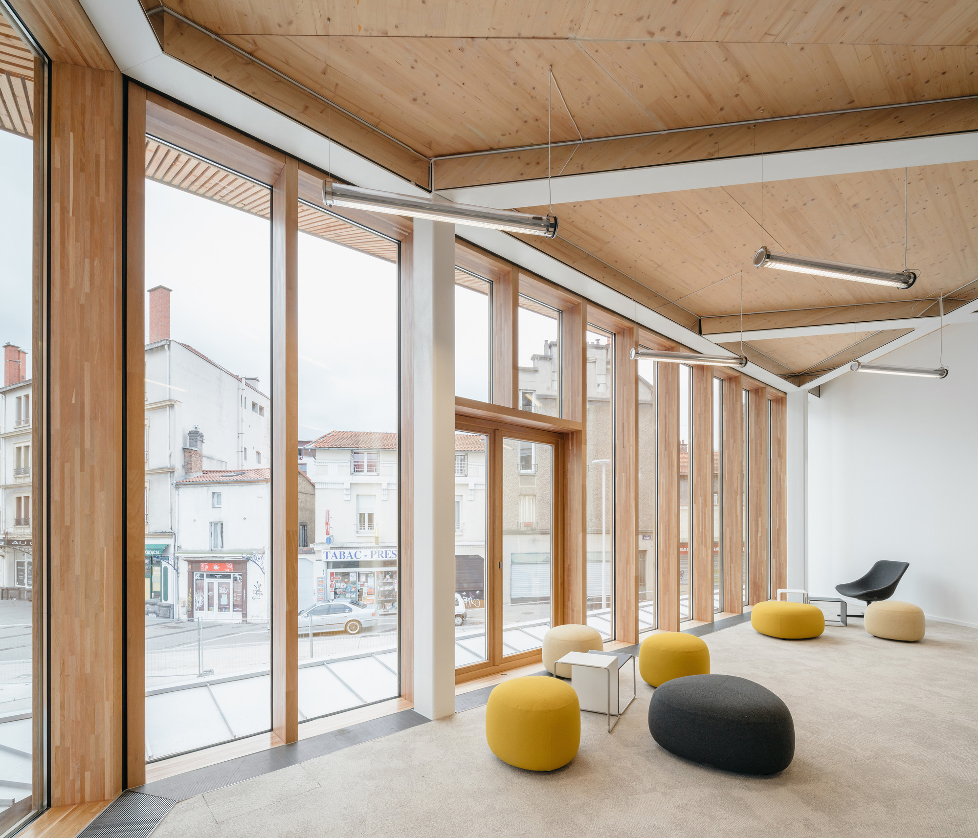 Gallery of Canopy Michelin Headquarters Reception Area / ENCORE HEUREUX ...