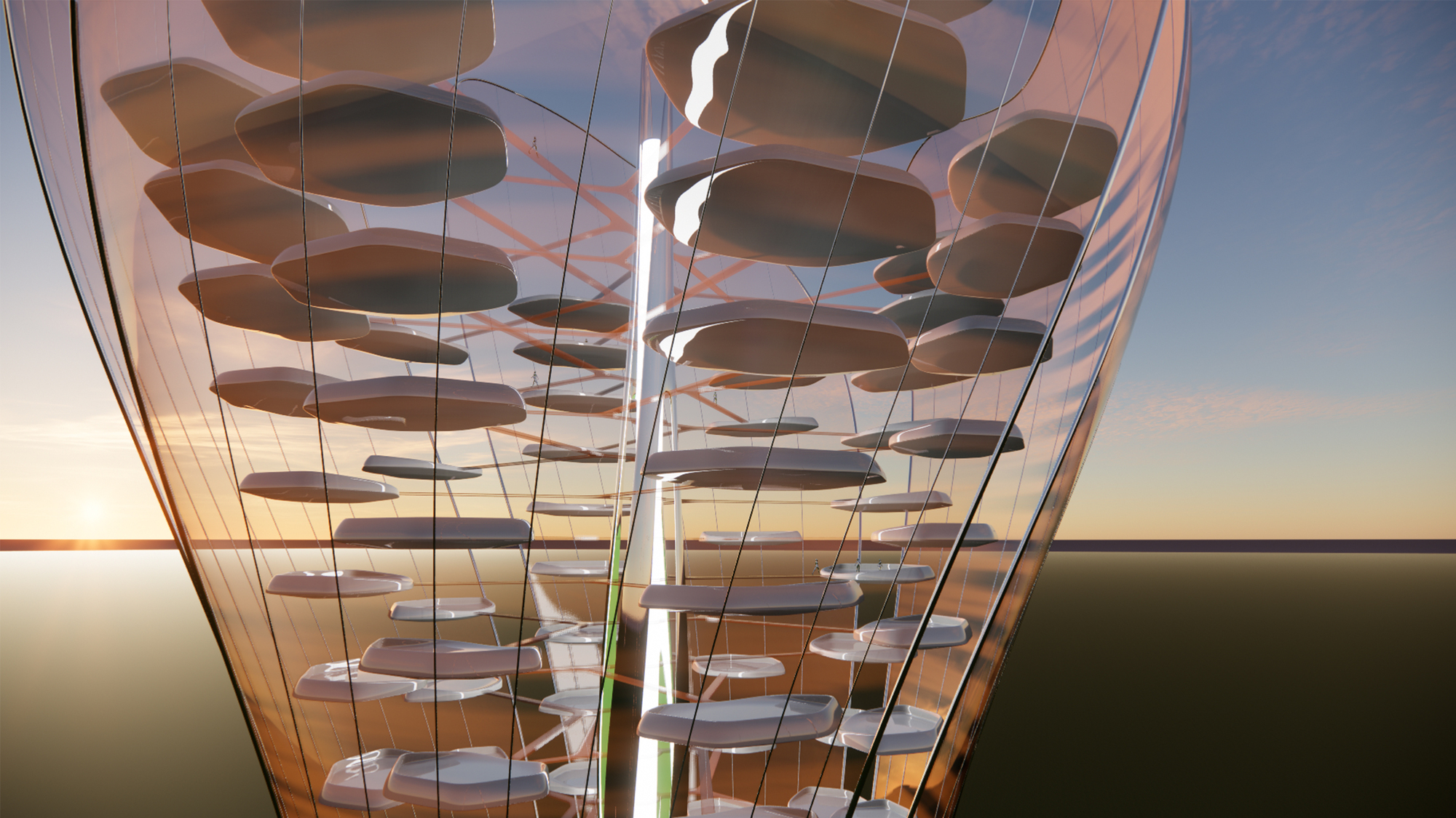 Gallery of Otherworldly Resorts and a City Hall for a Utopic Metropolis ...