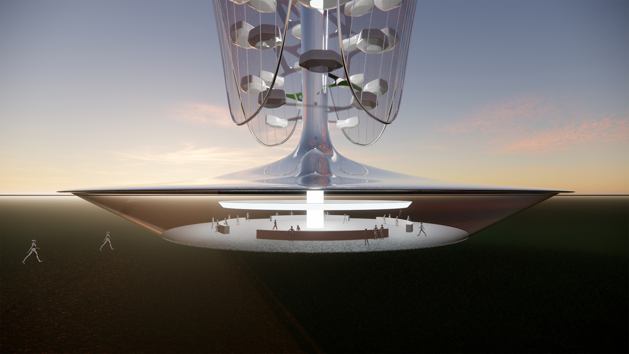 Gallery of Otherworldly Resorts and a City Hall for a Utopic Metropolis ...