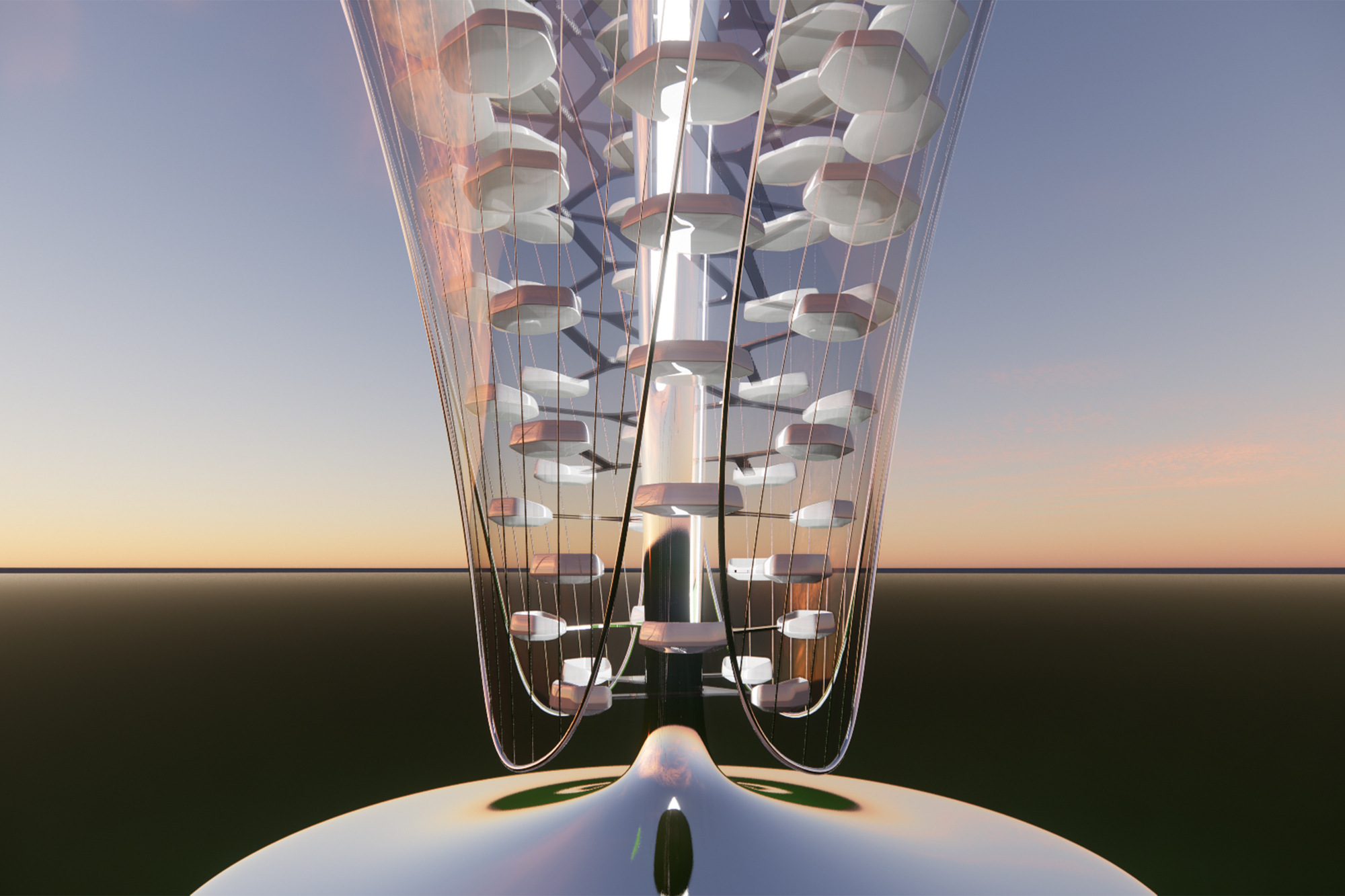 Gallery of Otherworldly Resorts and a City Hall for a Utopic Metropolis ...