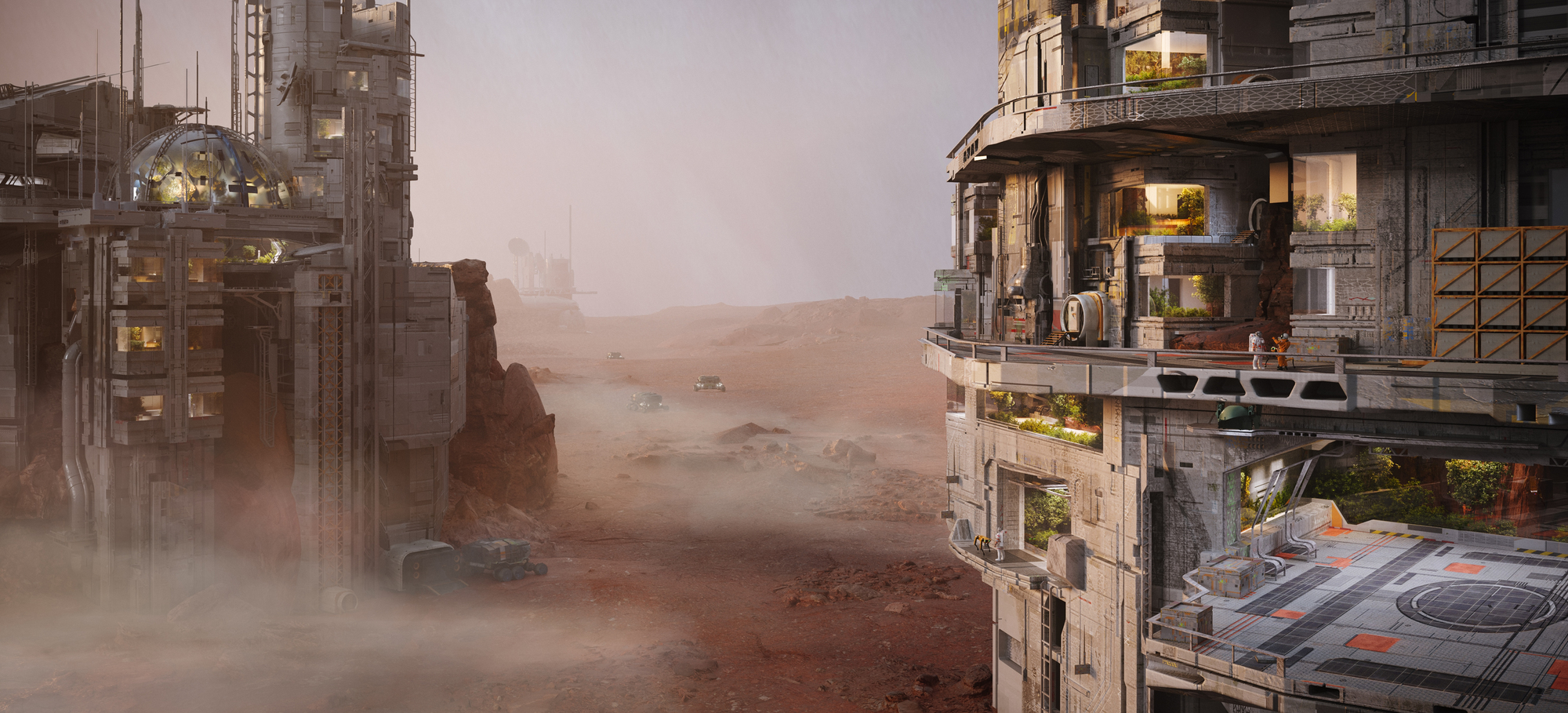 Gallery of Otherworldly Resorts and a City Hall for a Utopic Metropolis ...