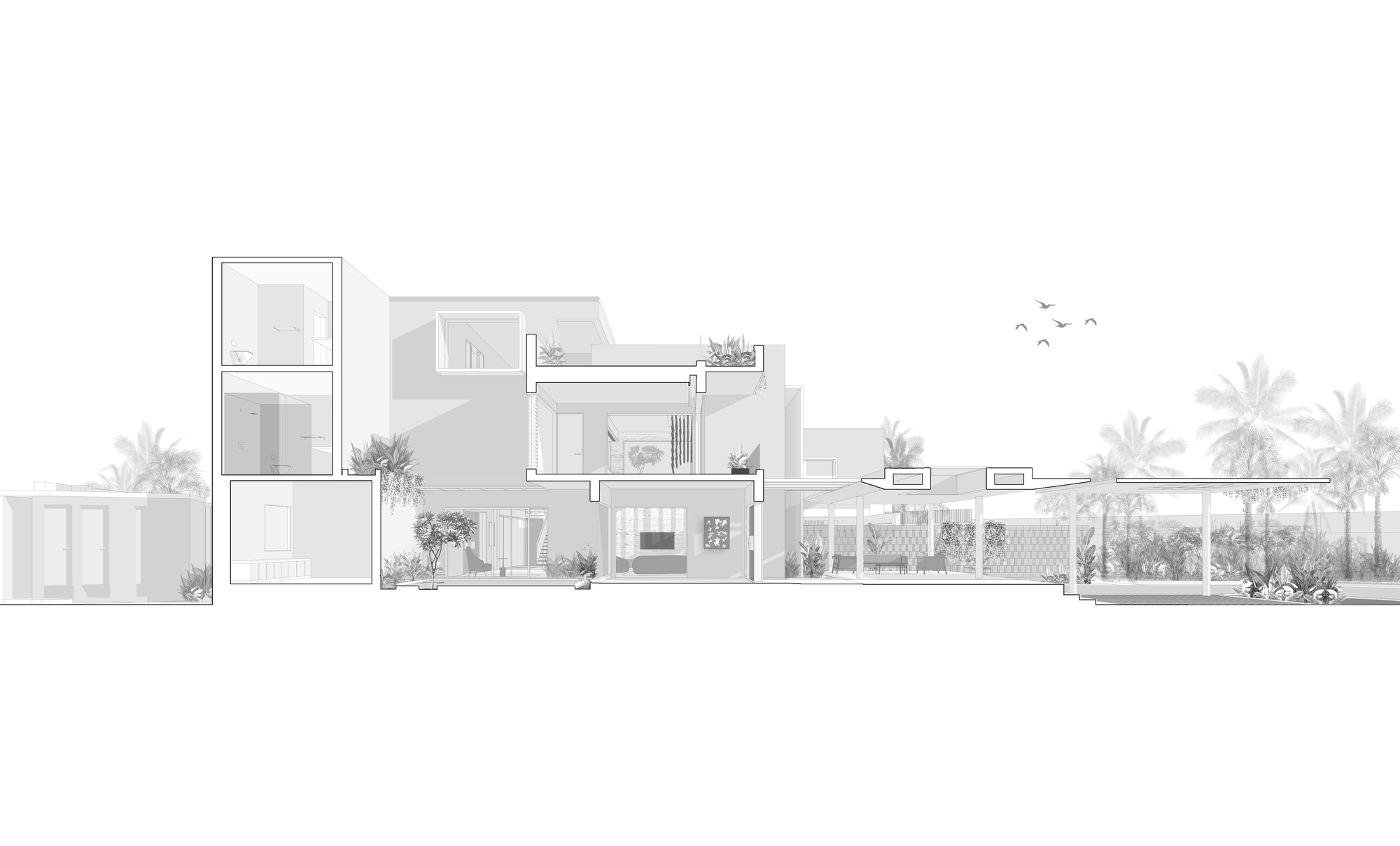 Gallery of Through the Layers House / Mawi Design - 25