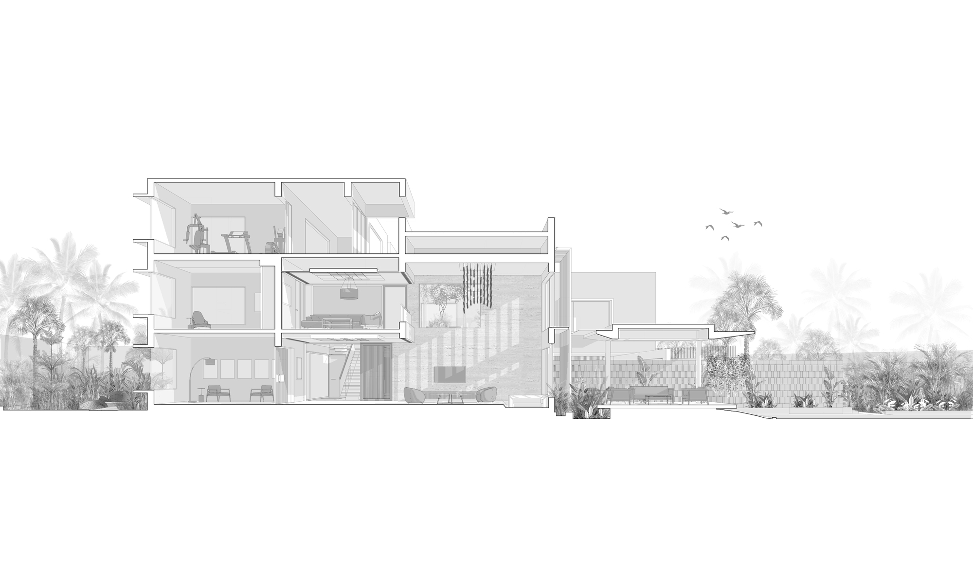 Gallery of Through the Layers House / Mawi Design - 26