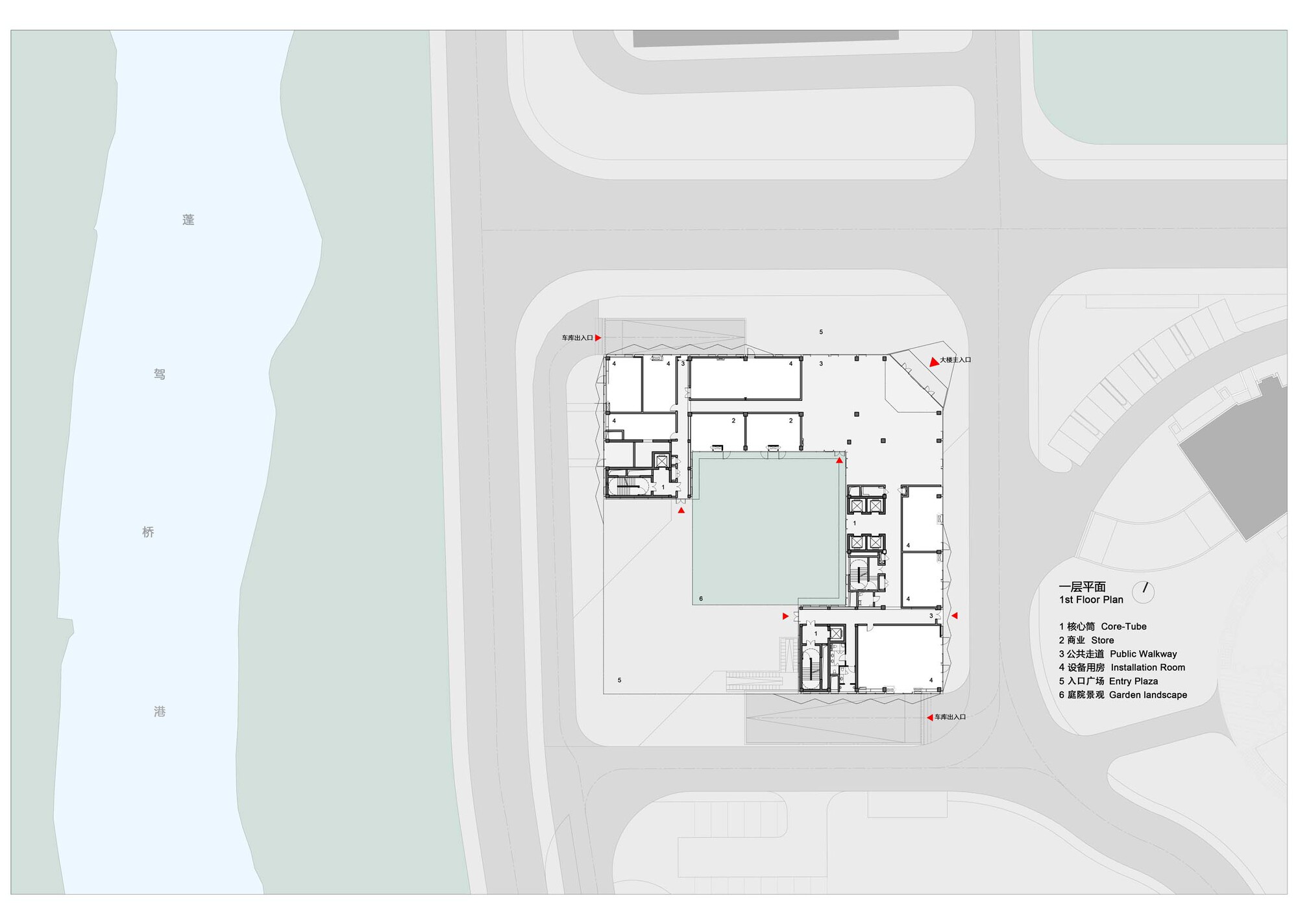 Gallery of Hangzhou DEEP BLUE Office Building / GLA Design - 24