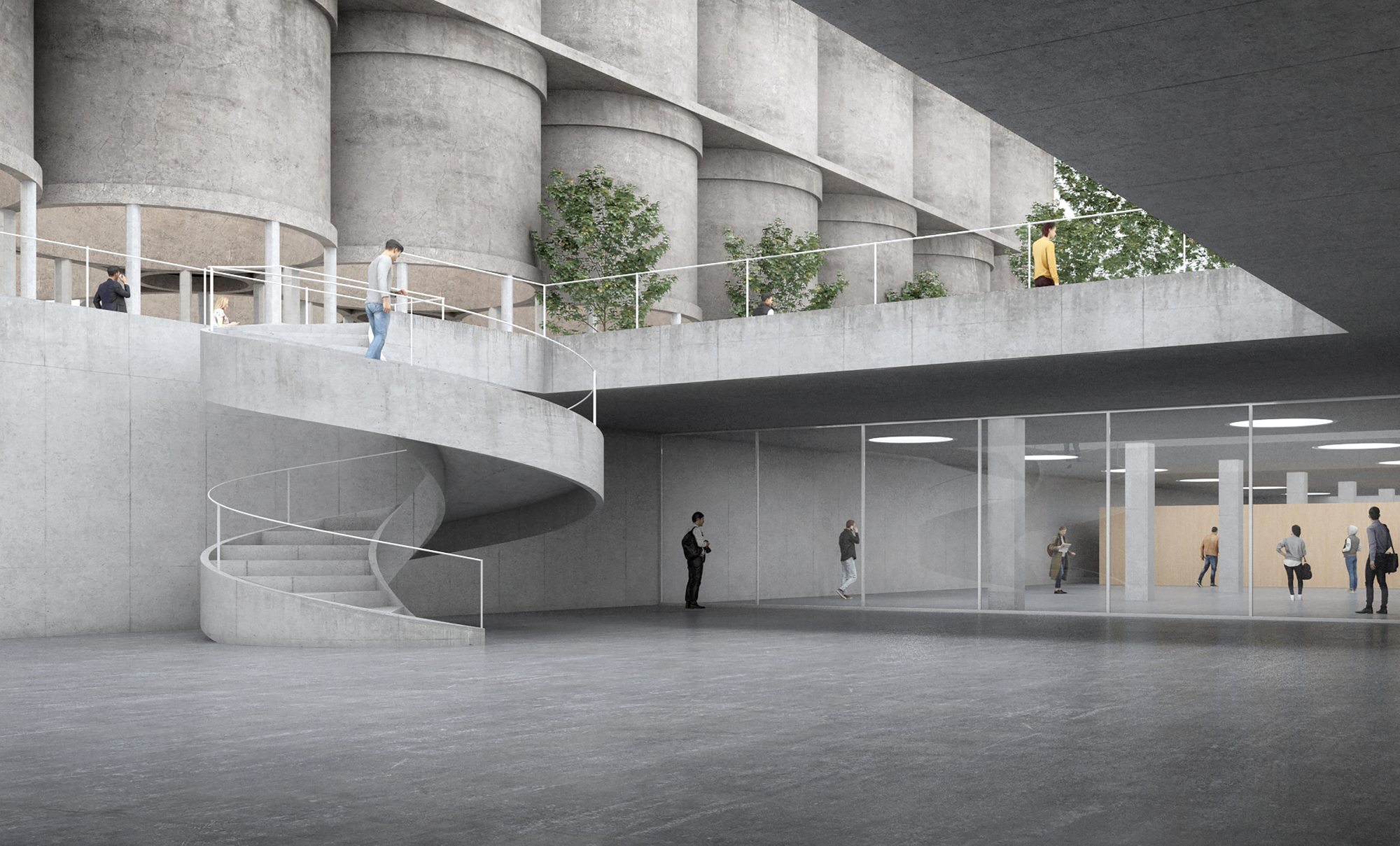 Galería de Imaginando la rehabilitación de los Silos en Puerto Madero ...