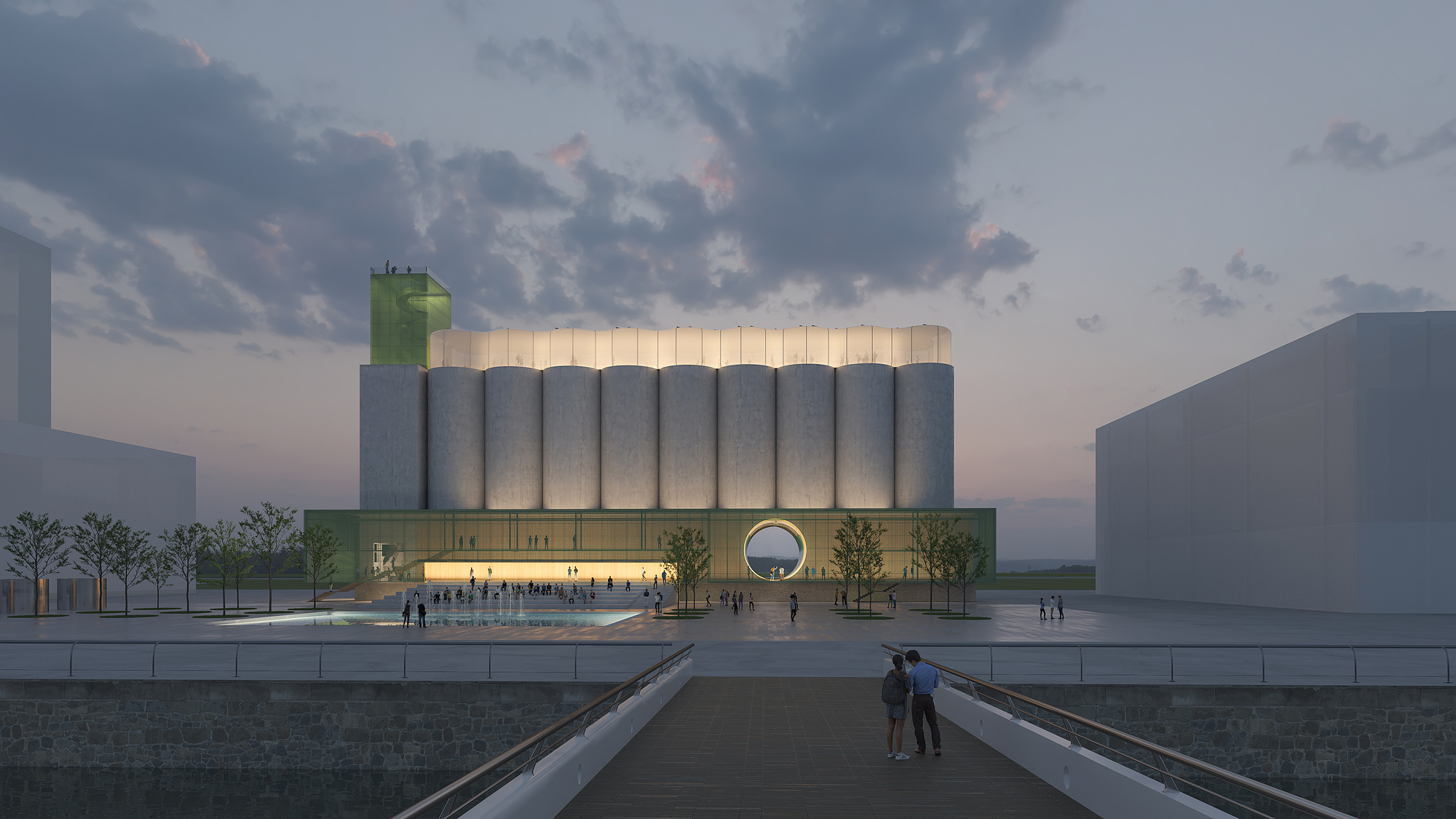 Galería de Imaginando la rehabilitación de los Silos en Puerto Madero ...