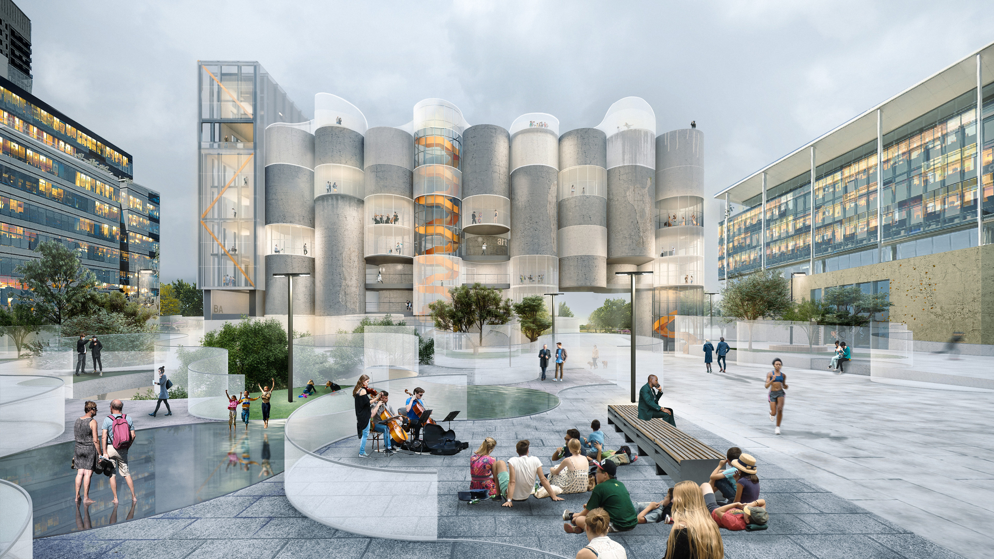 Galería de Imaginando la rehabilitación de los Silos en Puerto Madero ...