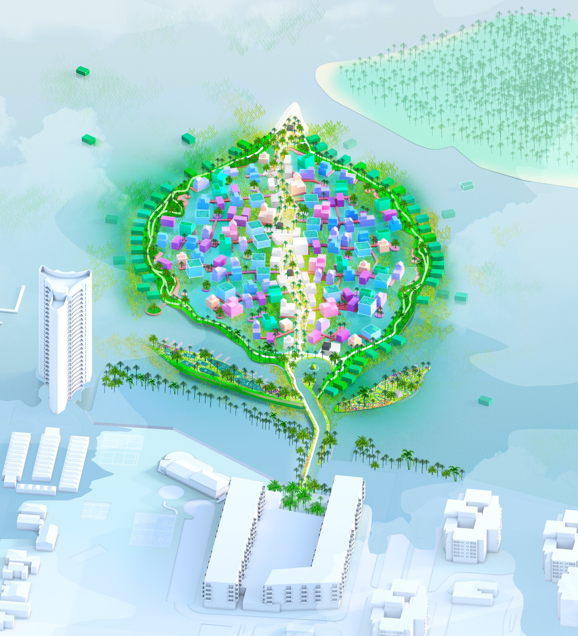 Gallery of A Floating Neighborhood in Florida and a Reimagined ...