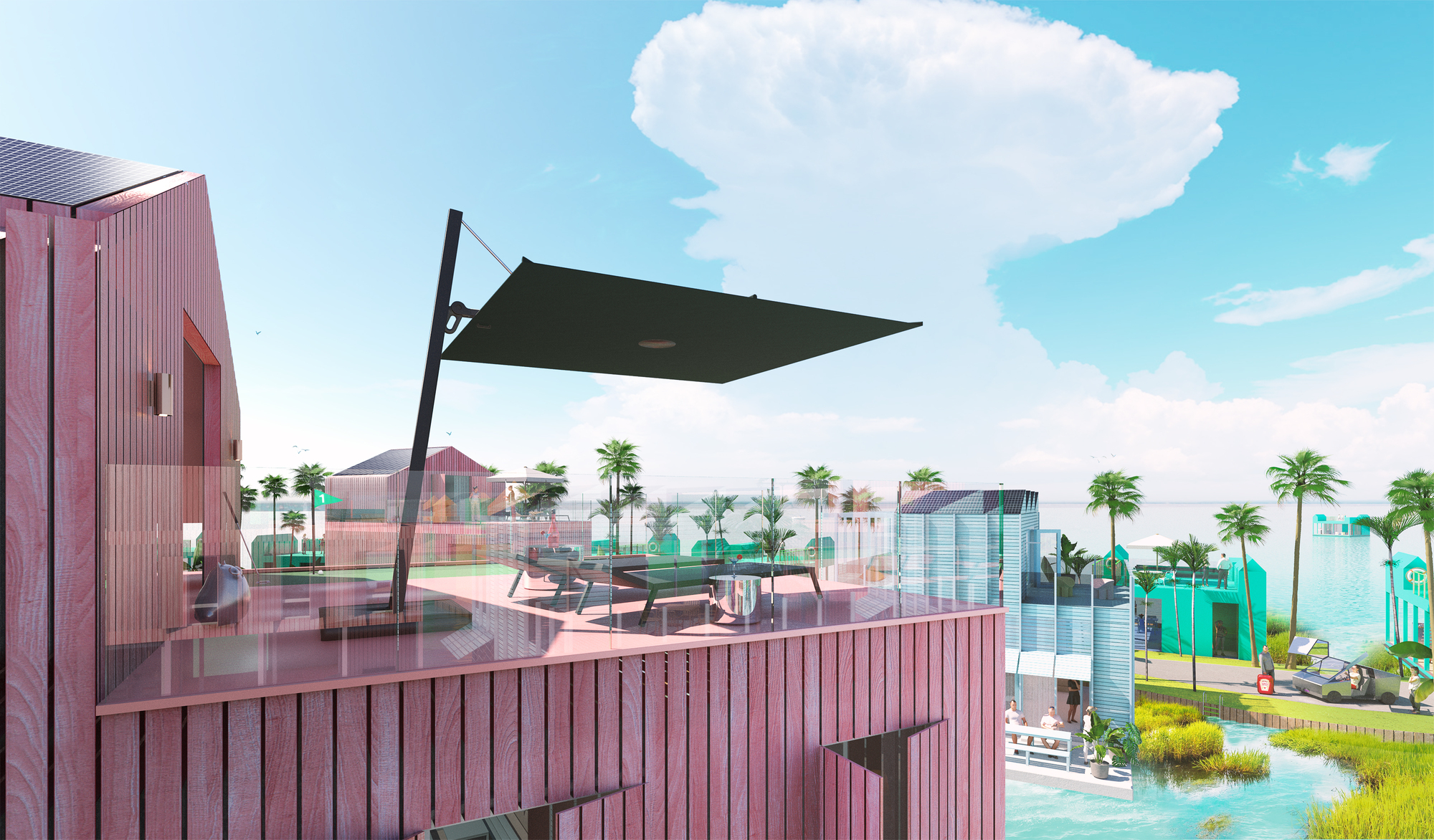 Gallery of A Floating Neighborhood in Florida and a Reimagined ...