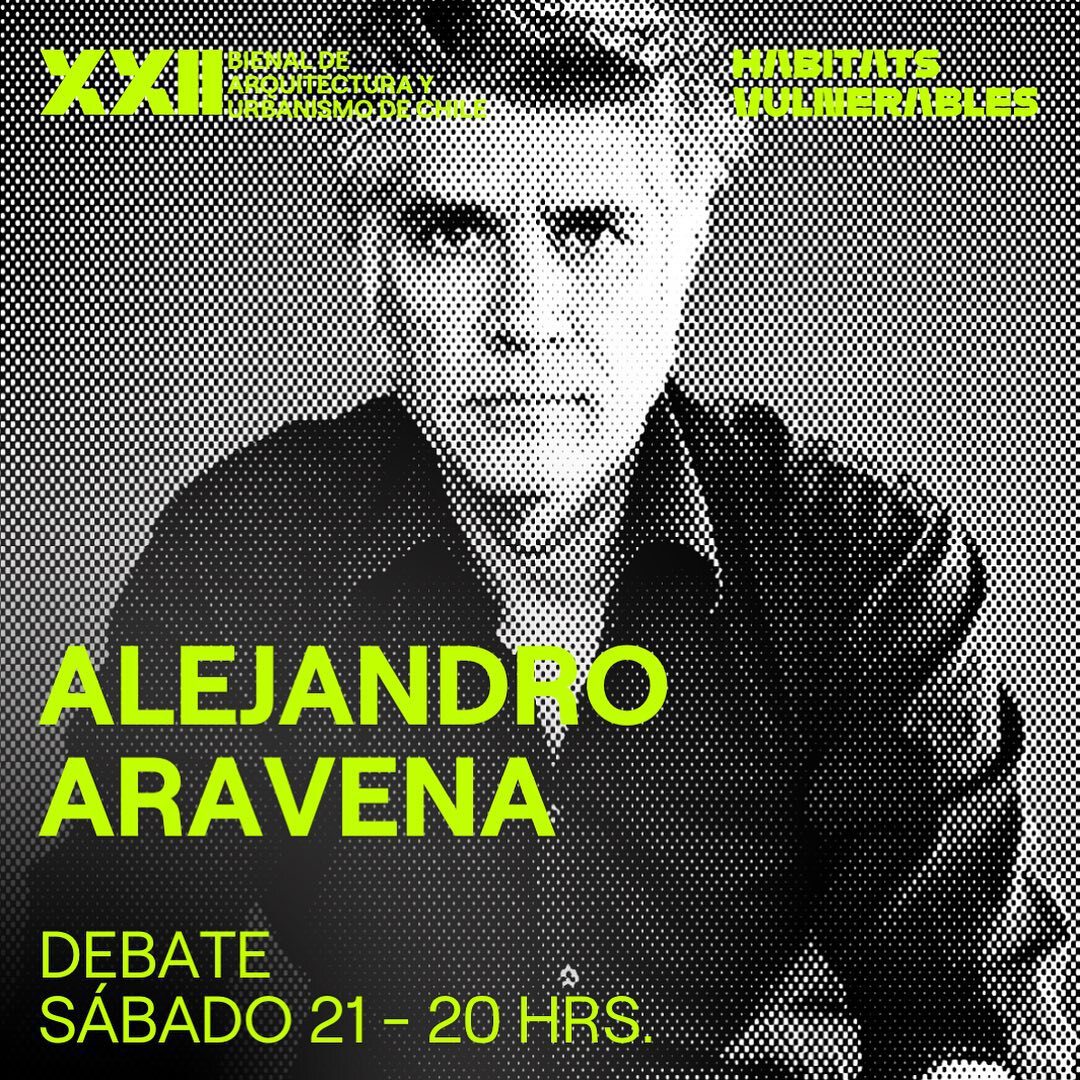 Galería de Debate Alejandro Aravena / XXII Bienal de Arquitectura de Chile - 1