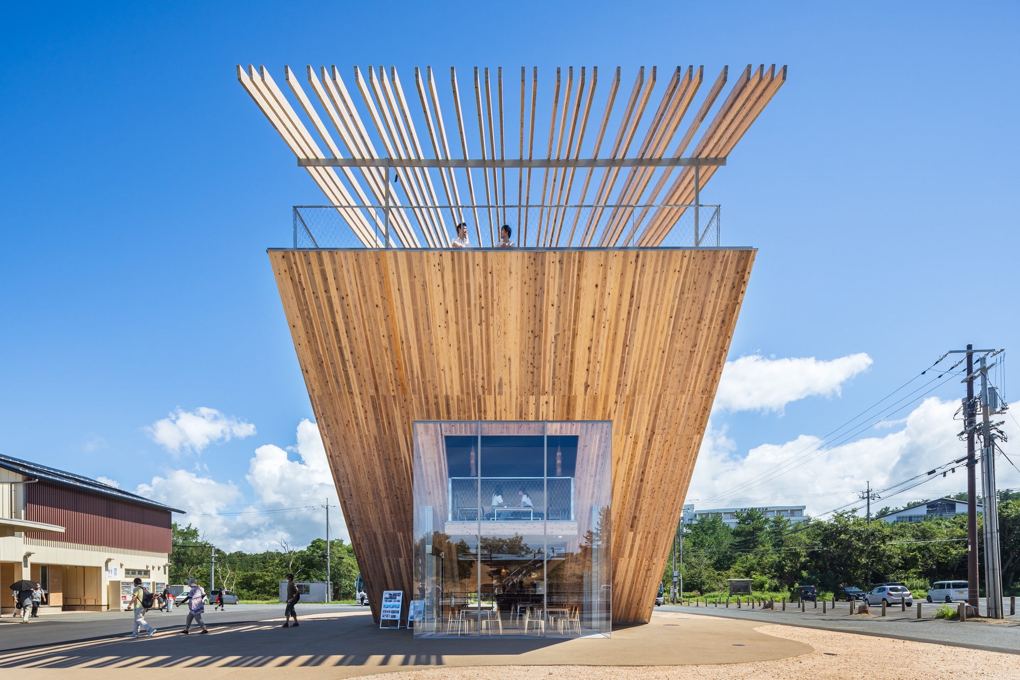 Gallery of Tottori Takahama Café / Kengo Kuma & Associates - 3