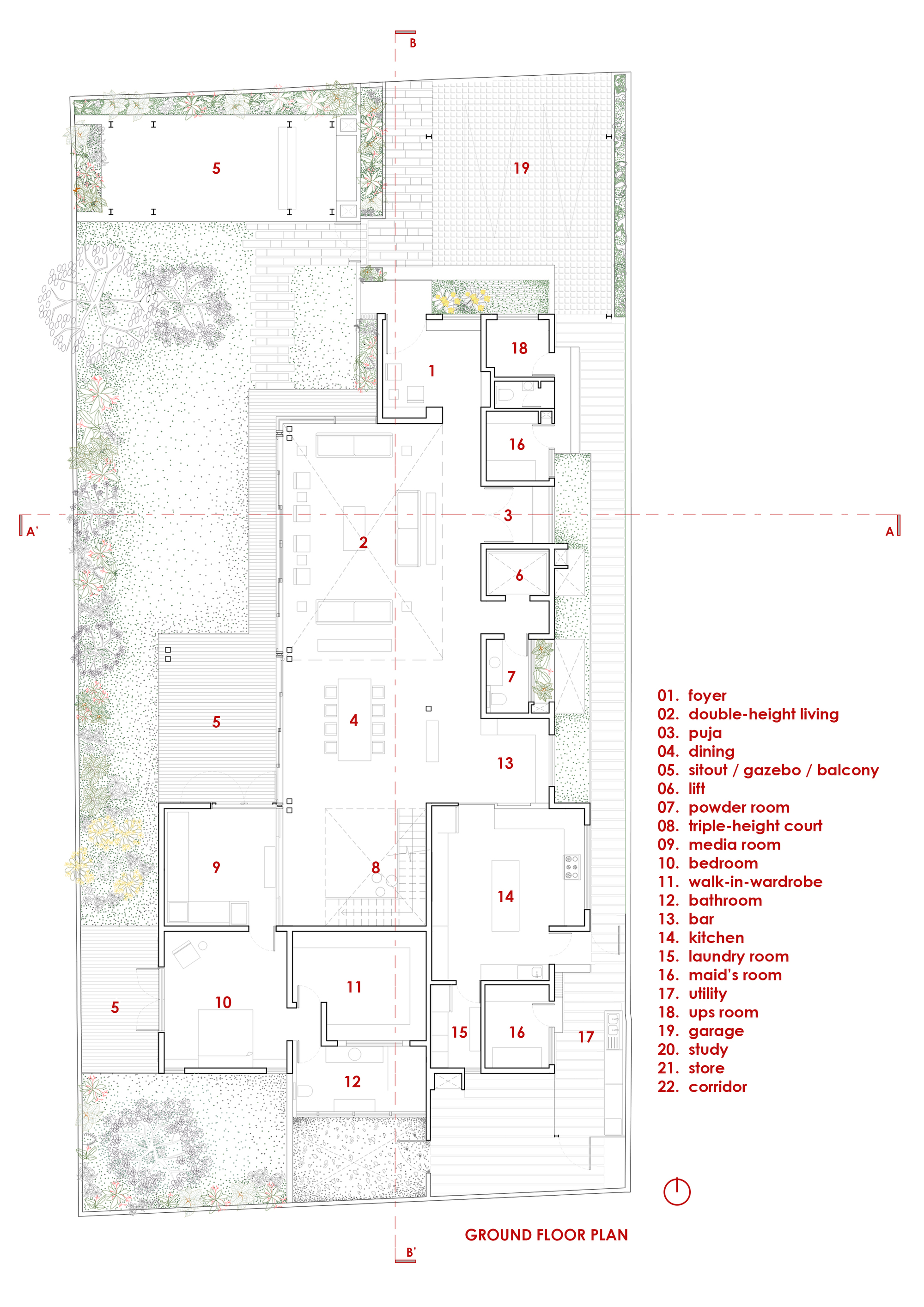 Gallery of House of Canopies / STUDIO MOTLEY - 17