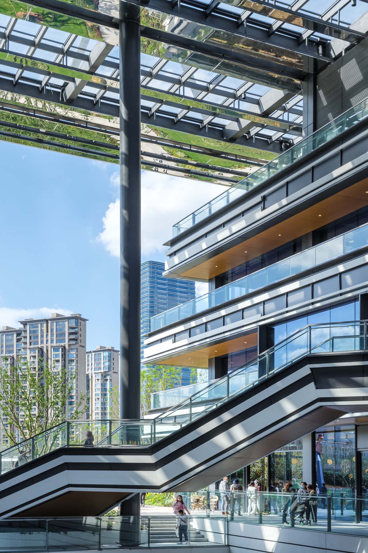 Gallery of Commercial Podium in East Alley of Shanghai Suhe MixC World ...