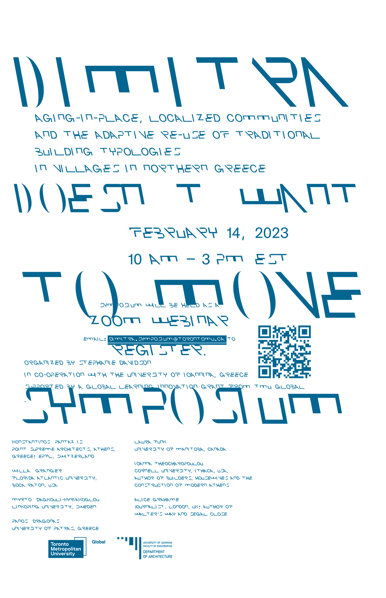 Dimitra doesn't want to move: aging in-place, localized communities and ...