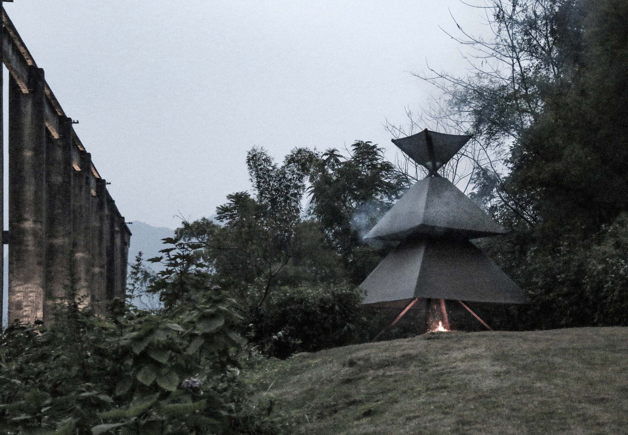Gallery of Fire Pit Tower 2020 / Atelier Guo - 3