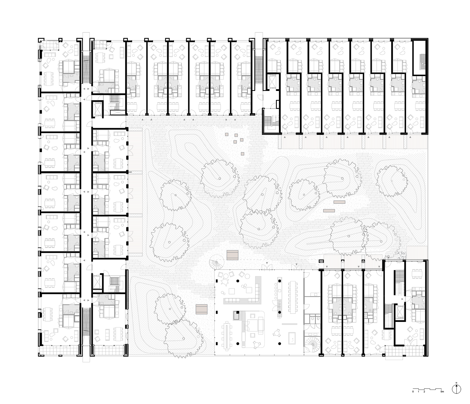 Gallery of Domus Houthaven Residential Complex / Shift Architecture ...