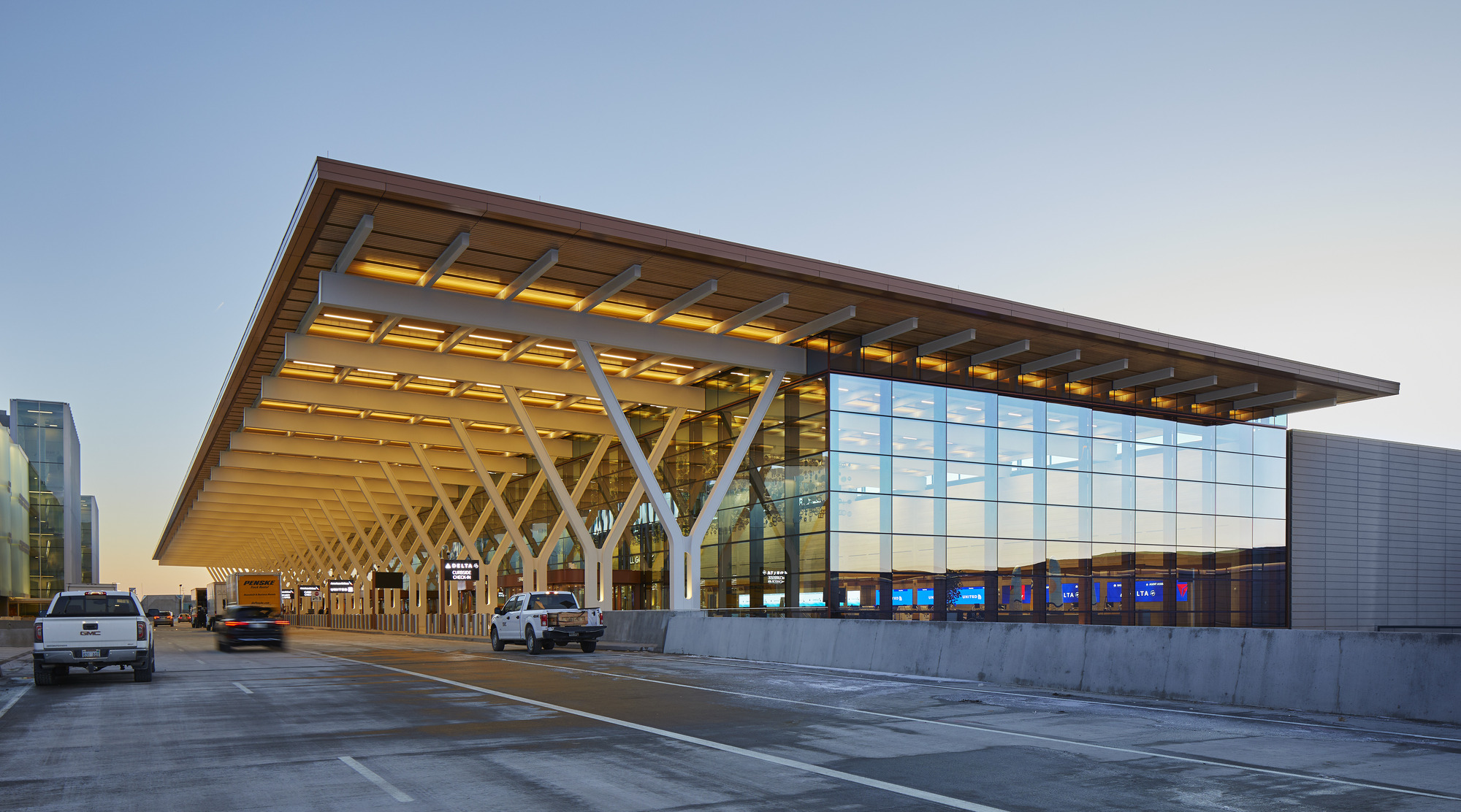 Kansas City International Airport New Terminal Skidmore Owings Kansas City International Airport New Terminal Skidmore Owings