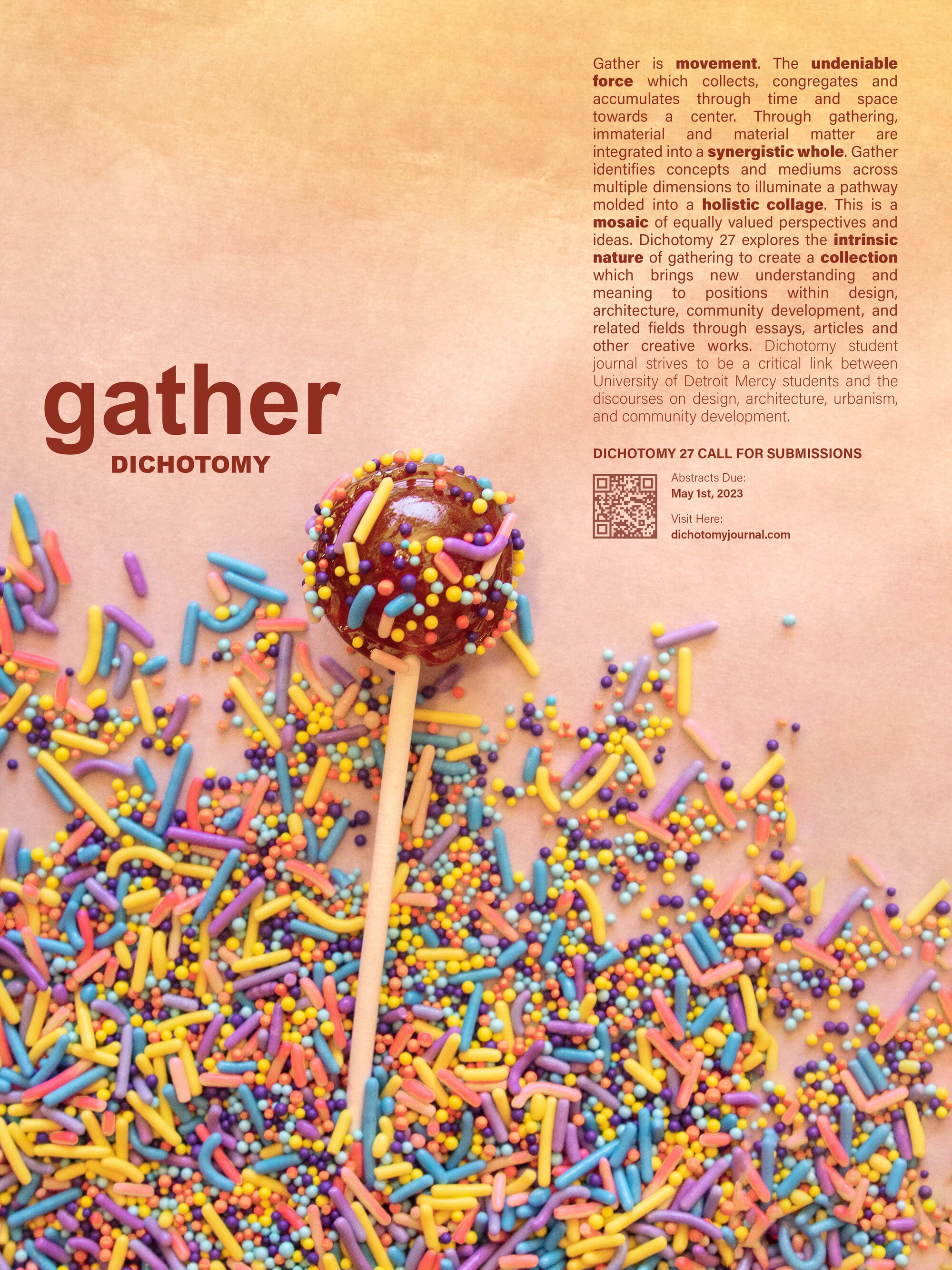 Call for Submission: Dichotomy 27 GATHER | ArchDaily