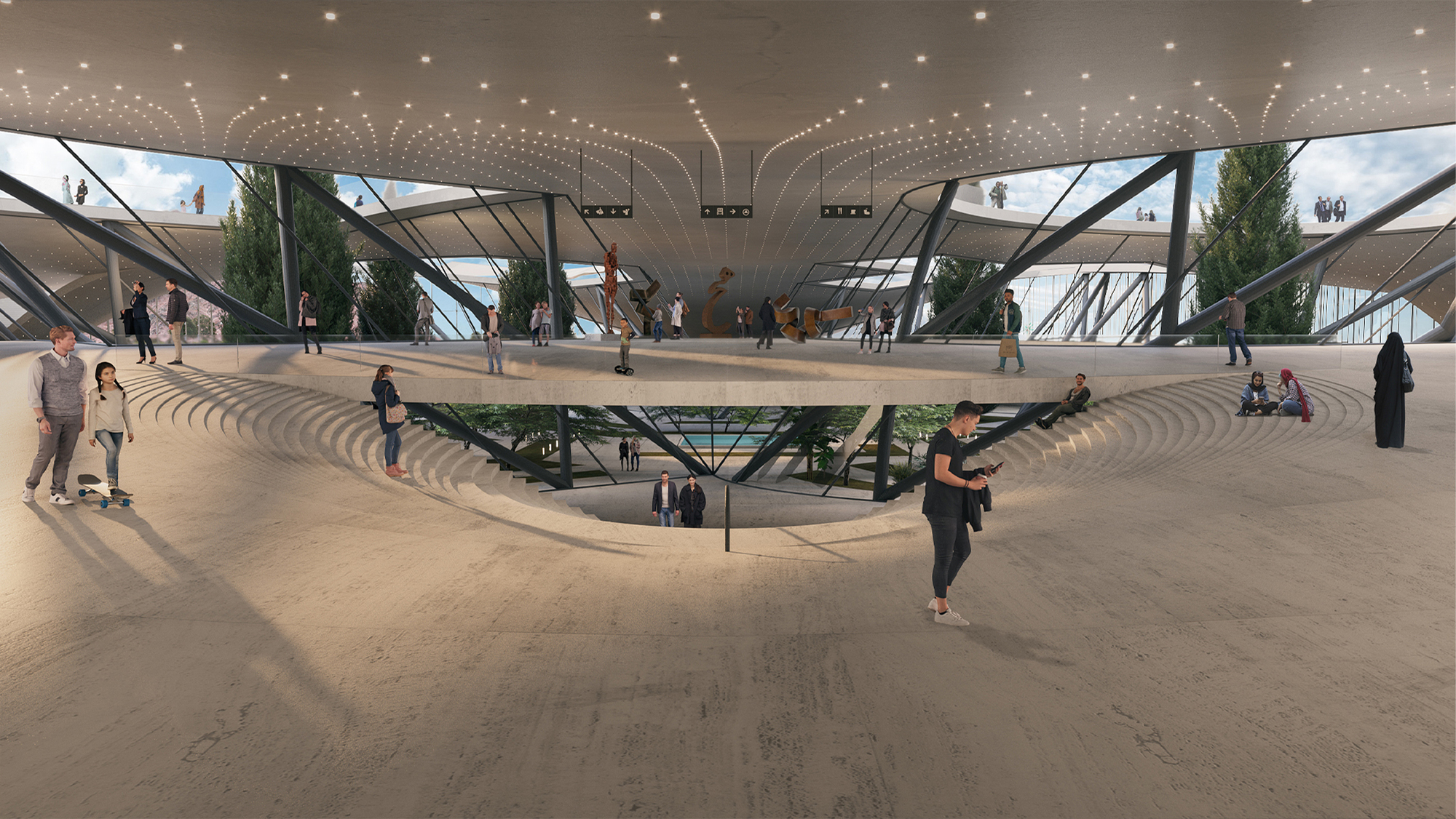 Gallery of A Viking Experience Center in Denmark and a Gallery Inspired ...